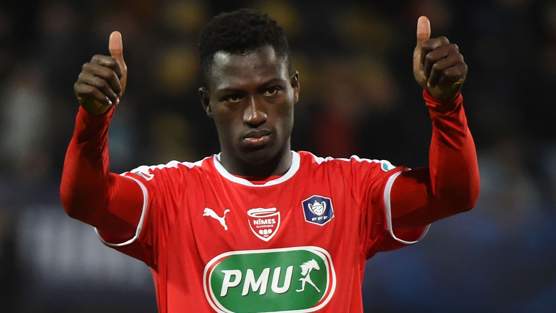 Mercato : Kevin Denkey, attaquant de Nîmes en Ligue 1 débarque au ...