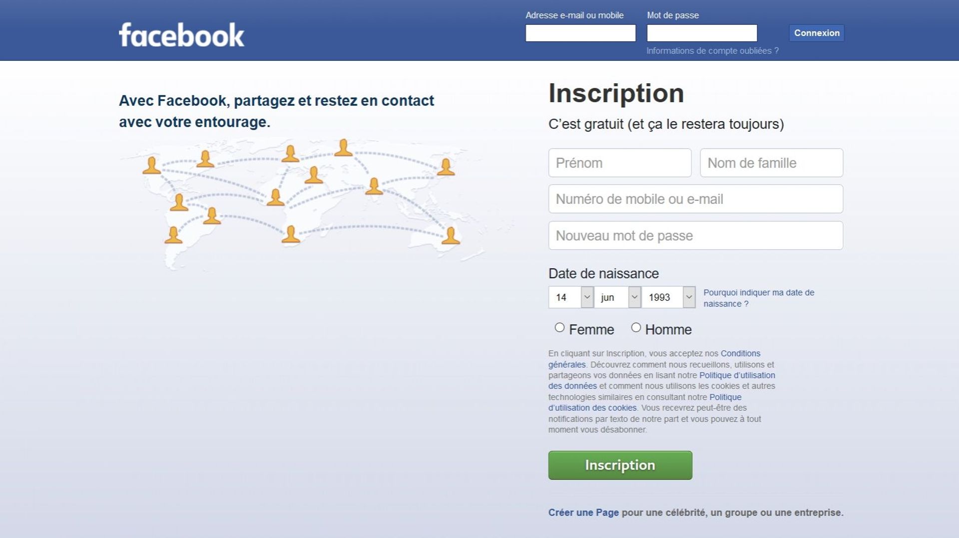 Facebook fête ses 10 ans en français