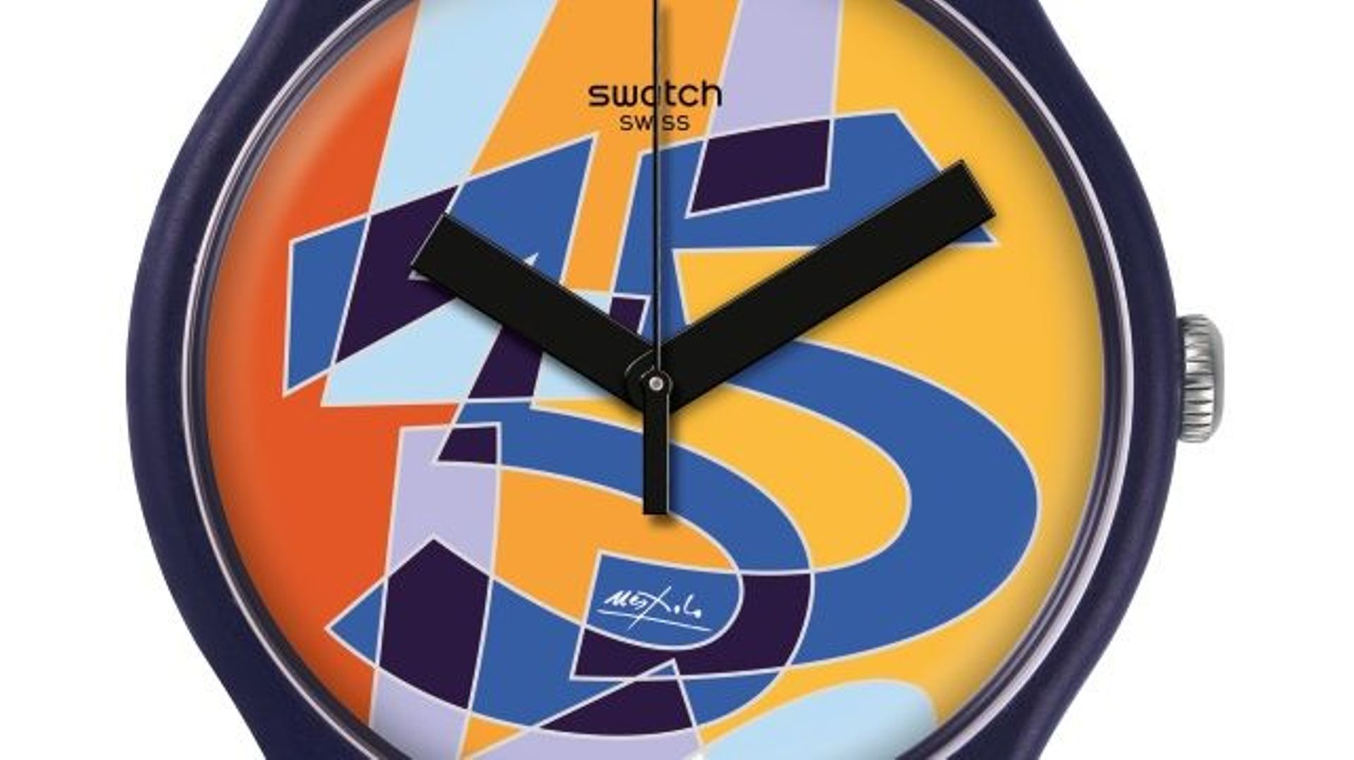 L'artiste Ugo Nespolo signe une montre ultra-colorée pour les 35 ans de ...