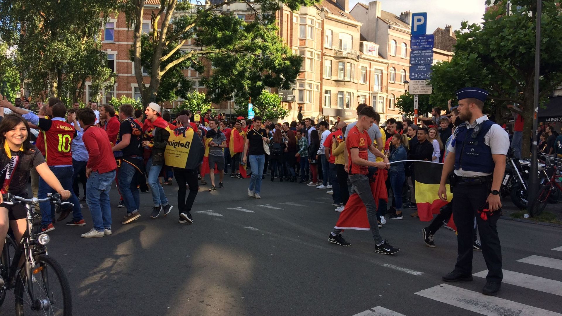 Les supporters belges en force sur les réseaux sociaux (photos et ...