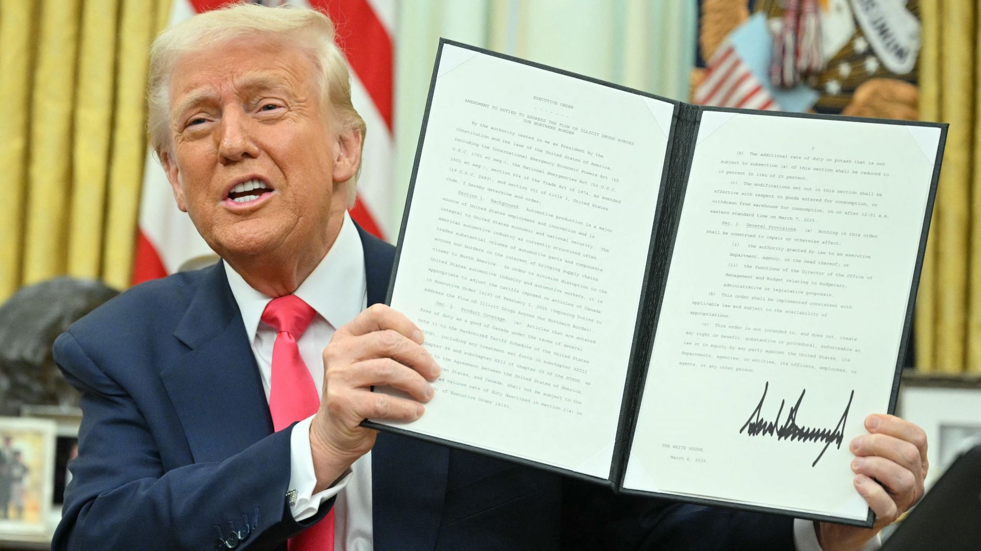 Donald Trump, mitrailleur de décrets présidentiels : qu’est-ce qu’un ...