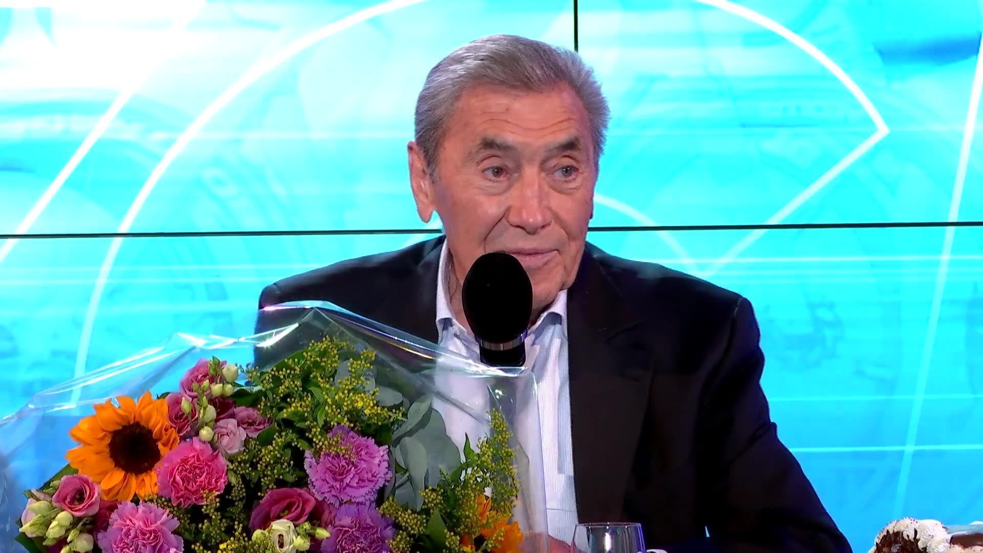 “C’est Eddy” : Eddy Merckx ému par l’hommage en chanson de Salvatore Adamo pour ses 80 ans ...