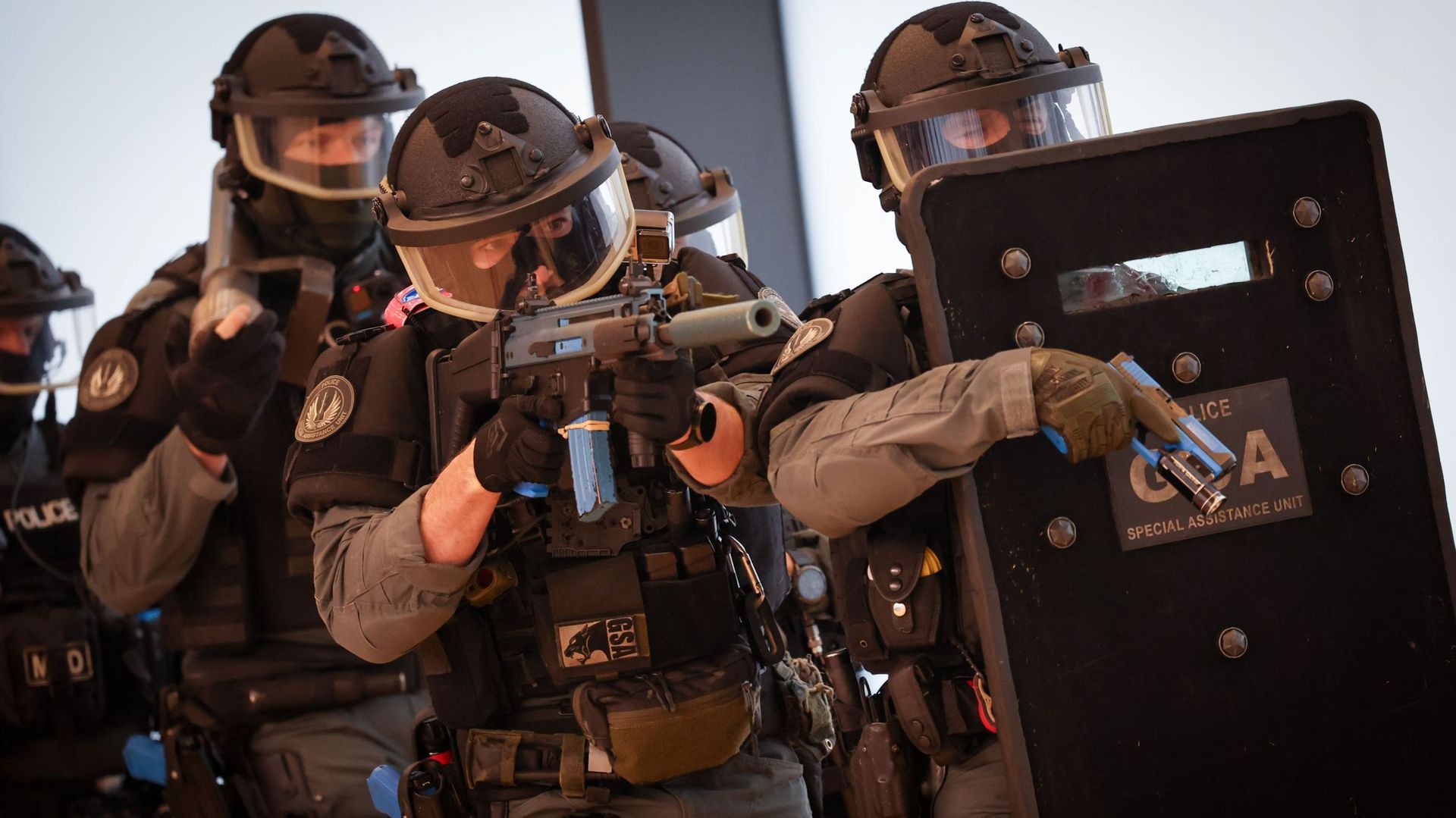 Un nouveau centre de formation pour la police fédérale à Jumet - RTBF Actus