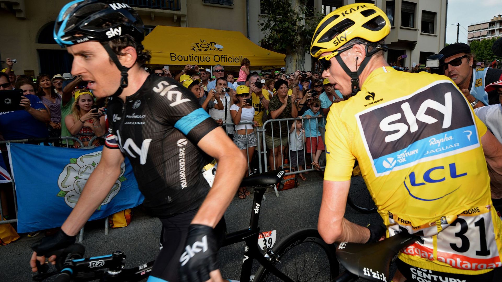 Thomas et le syndrôme de la Rochette : 'Mon nom est Froome' - RTBF Actus