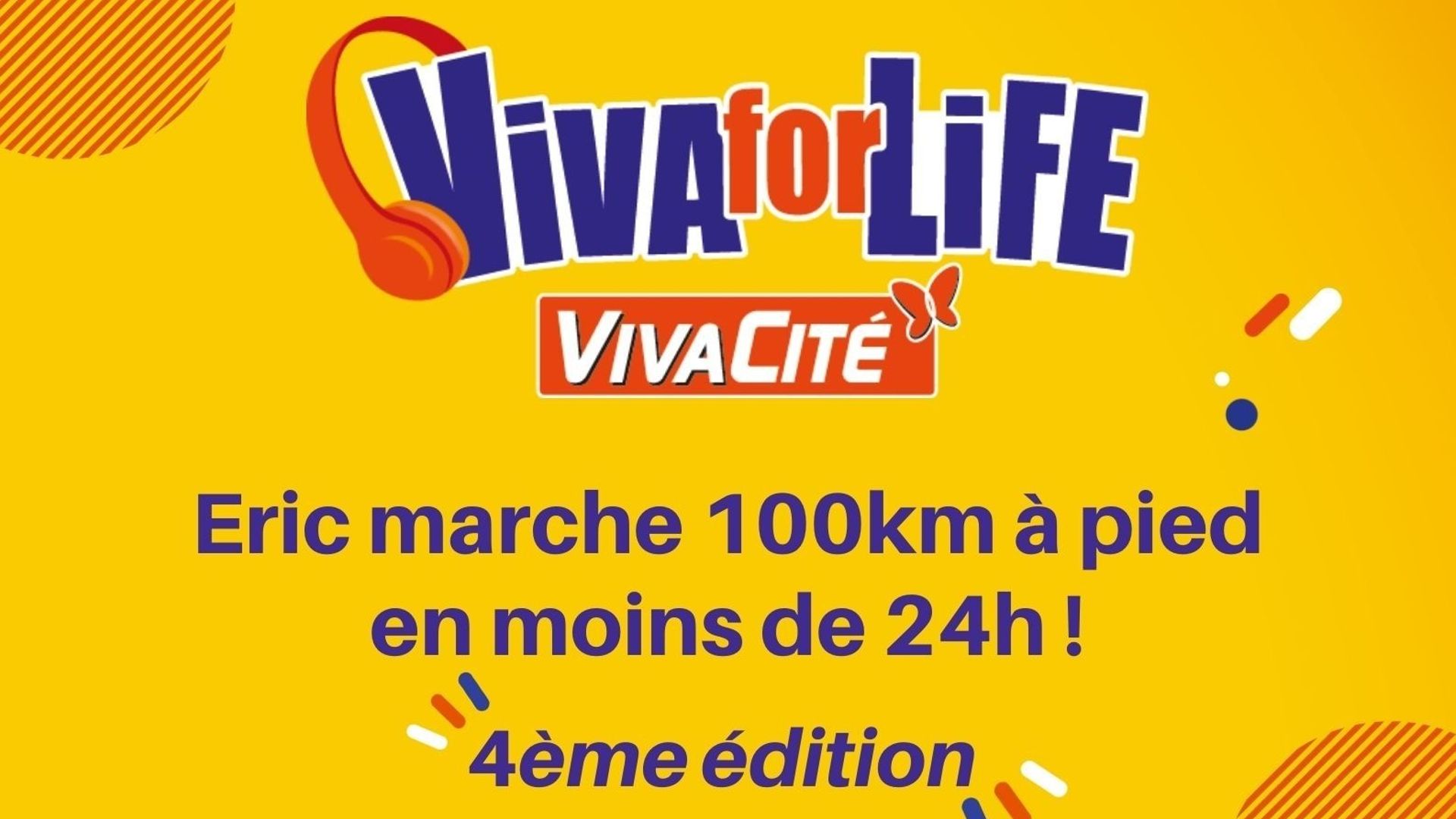 Défi Viva for Life : Eric marche 100km à pied en moins de 24h à Paliseul le 6 décembre