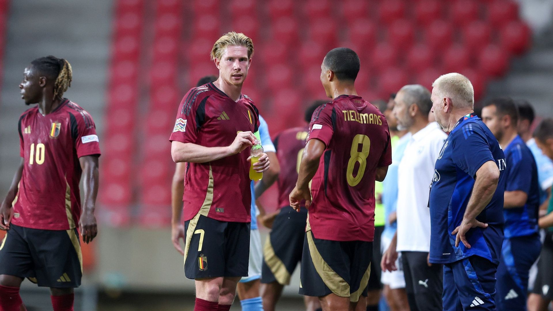 Ses ambitions avec les Diables Rouges, les cas De Bruyne et Lukaku ...