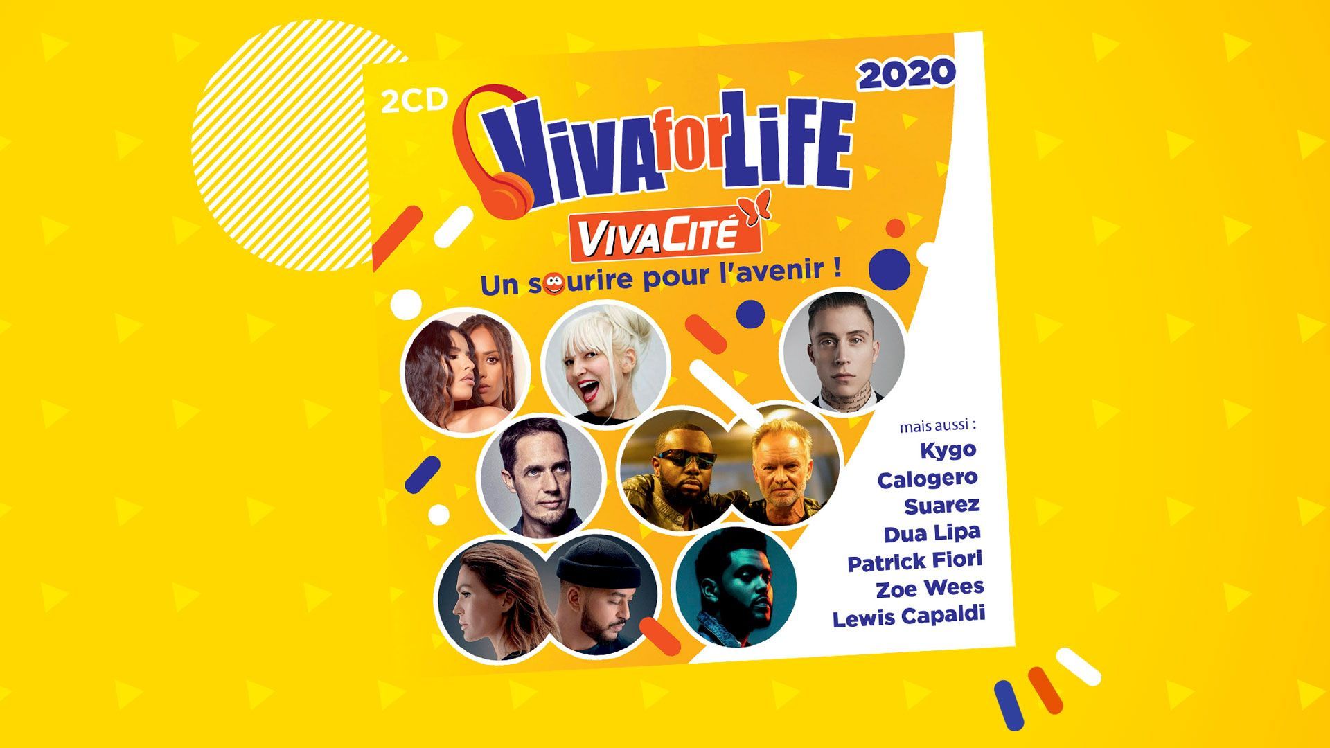 La compil Viva for Life 2020 est numéro 1 en Belgique ! - RTBF Actus