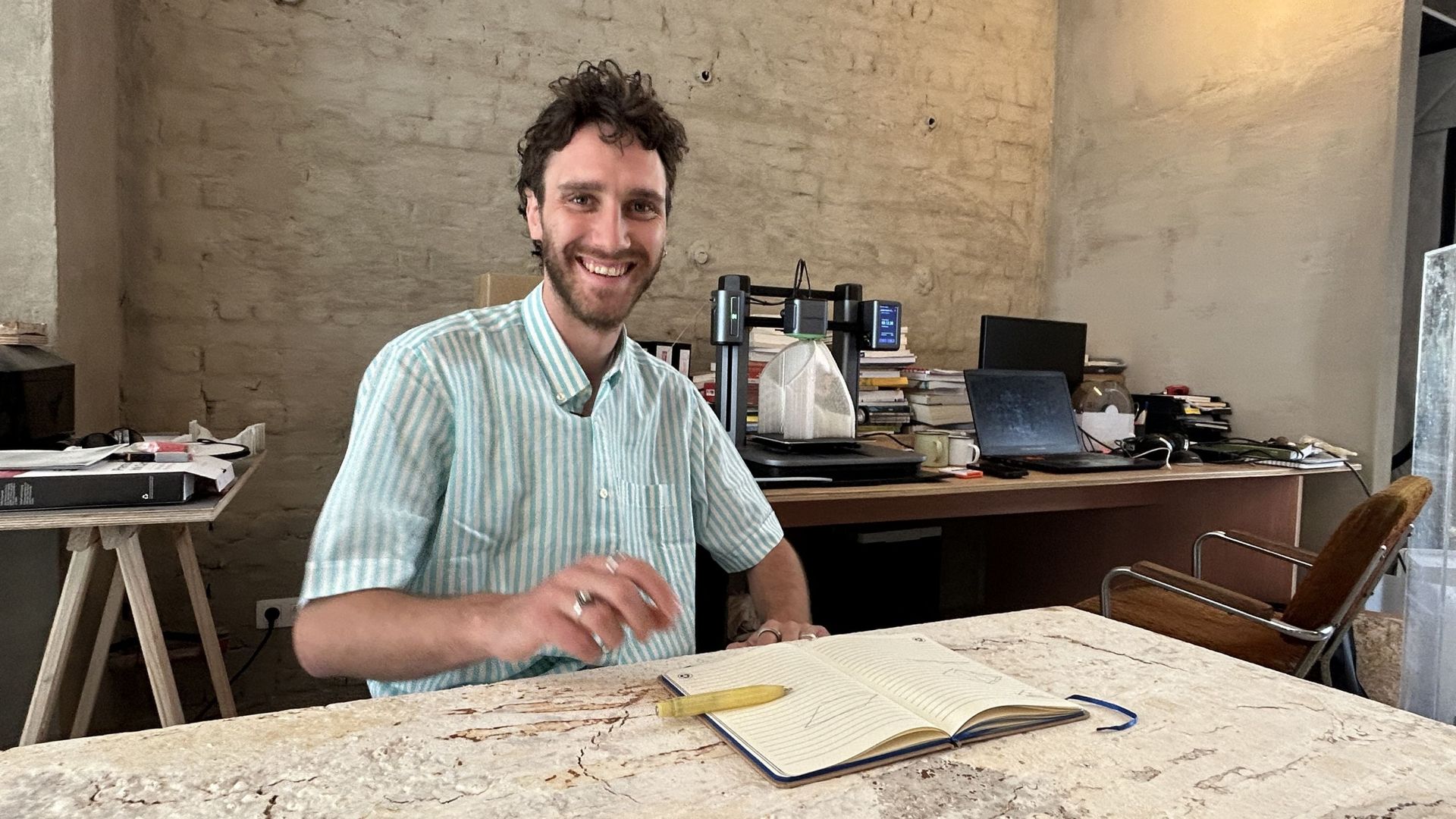 Florian Mahieu : Architecte du 'vivant' - RTBF Actus