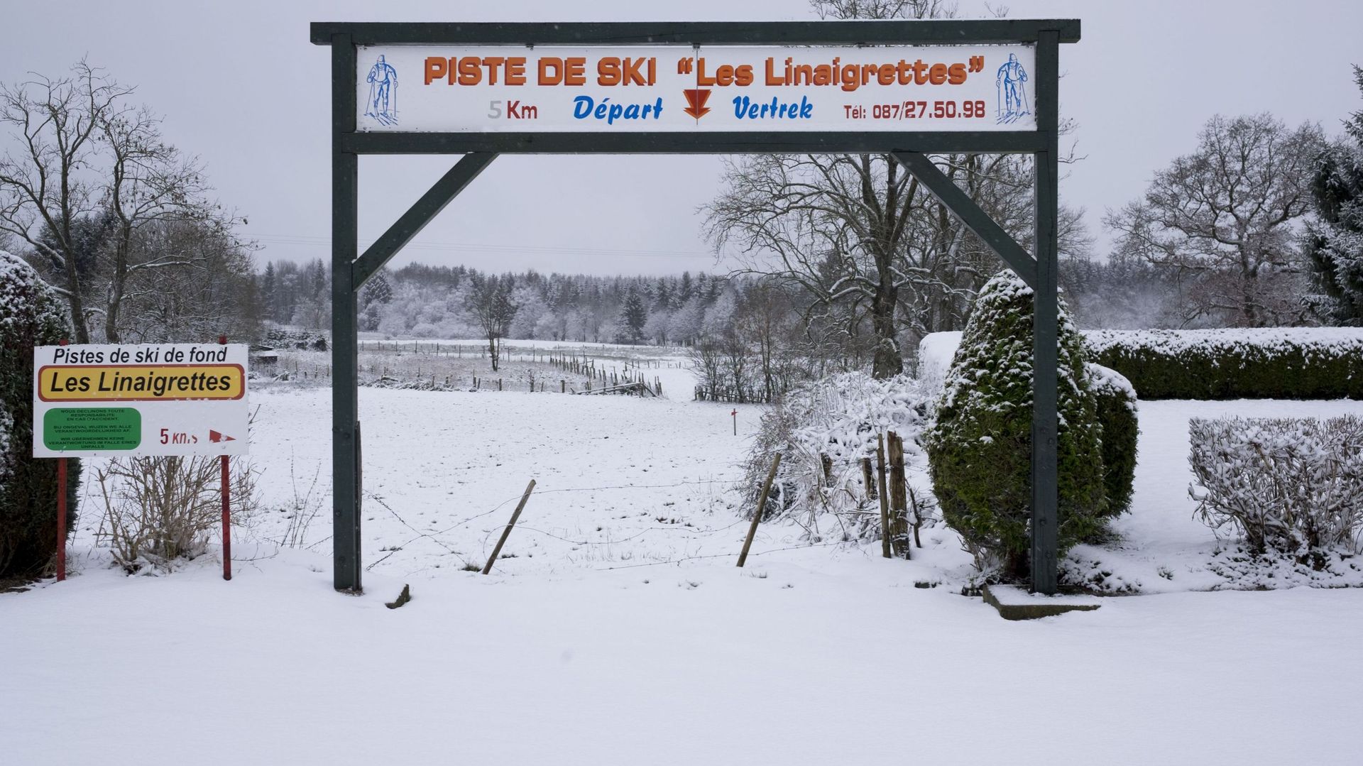 Les centres de ski de fond du signal de Botrange et de la Baraque ...