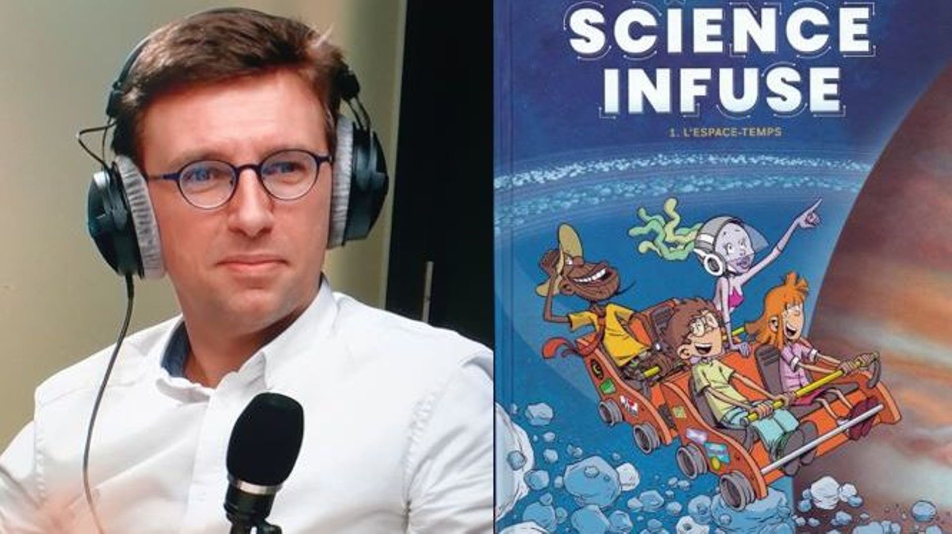 Chacma est dans Salut les copions pour la BD 'Science infuse' ! - RTBF ...