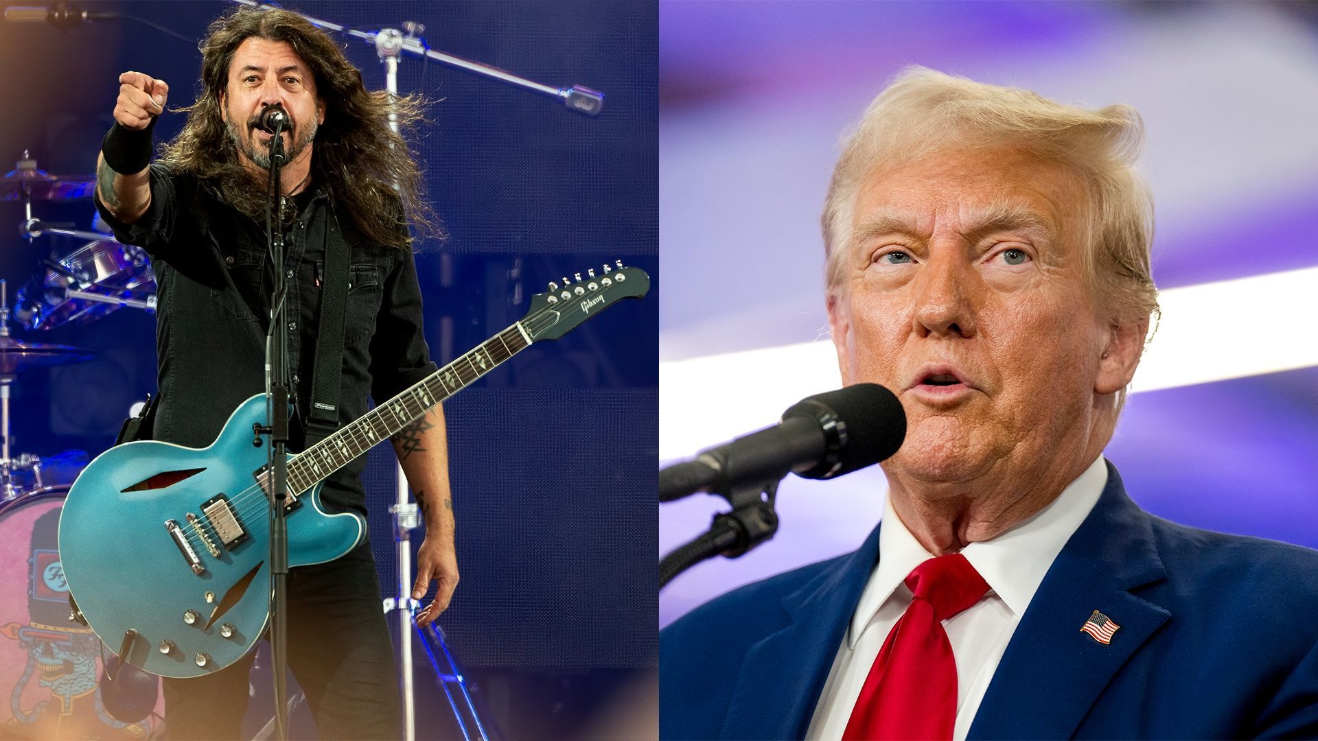 Donald Trump utilise 'My Hero' en campagne, c'est non pour les Foo ...