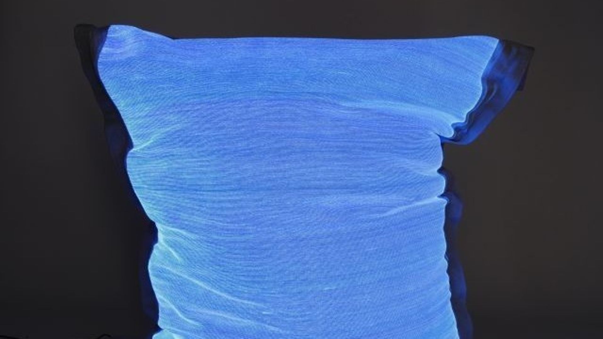 Luminous cushion, un nouveau concept de lumière textile