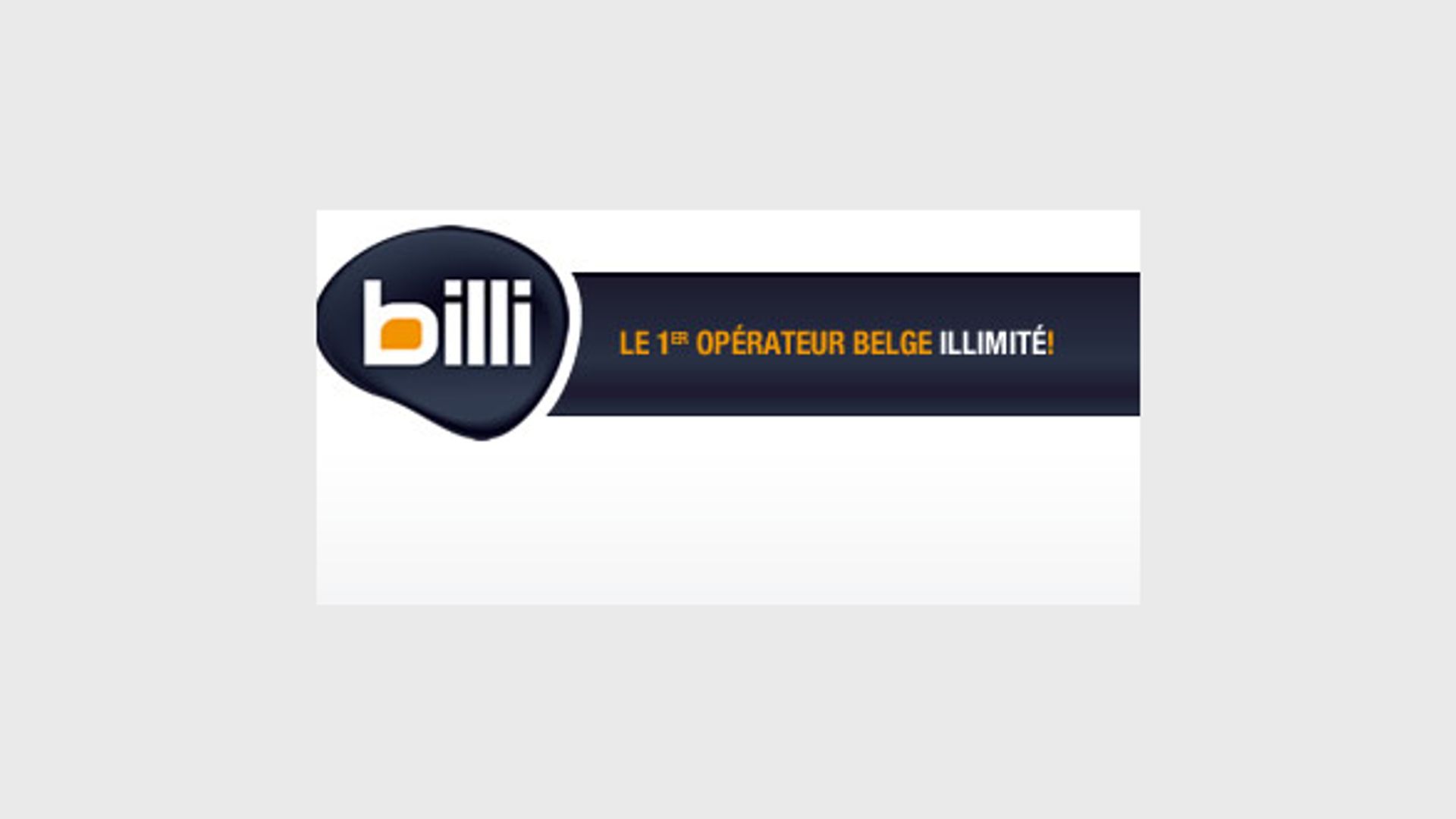 Billi, nouveau venu sur l'internet, propose l'illimité à 20 - RTBF Actus