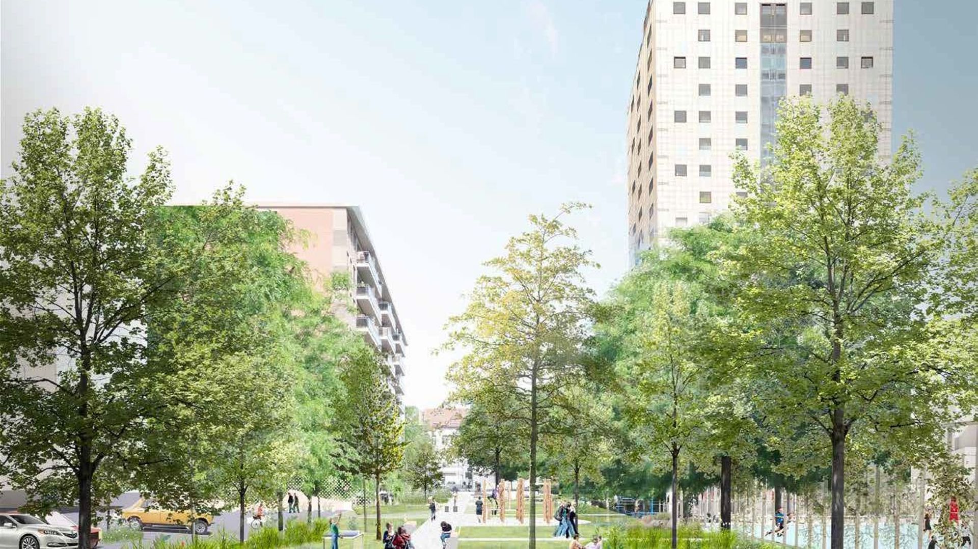 Feu vert pour le réaménagement du square Jacques Franck à Saint-Gilles ...