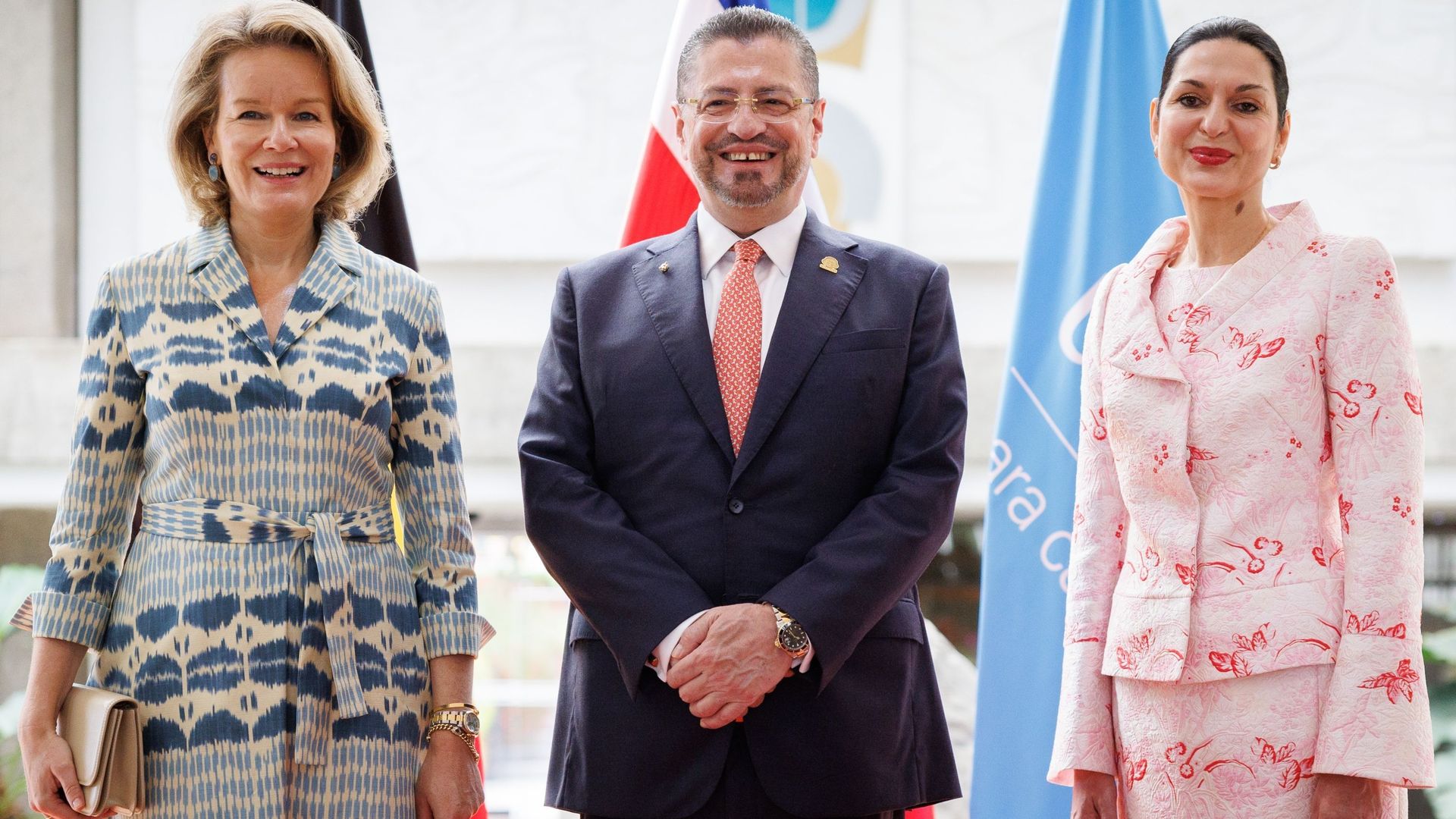 La reine Mathilde en visite au Costa Rica - RTBF Actus