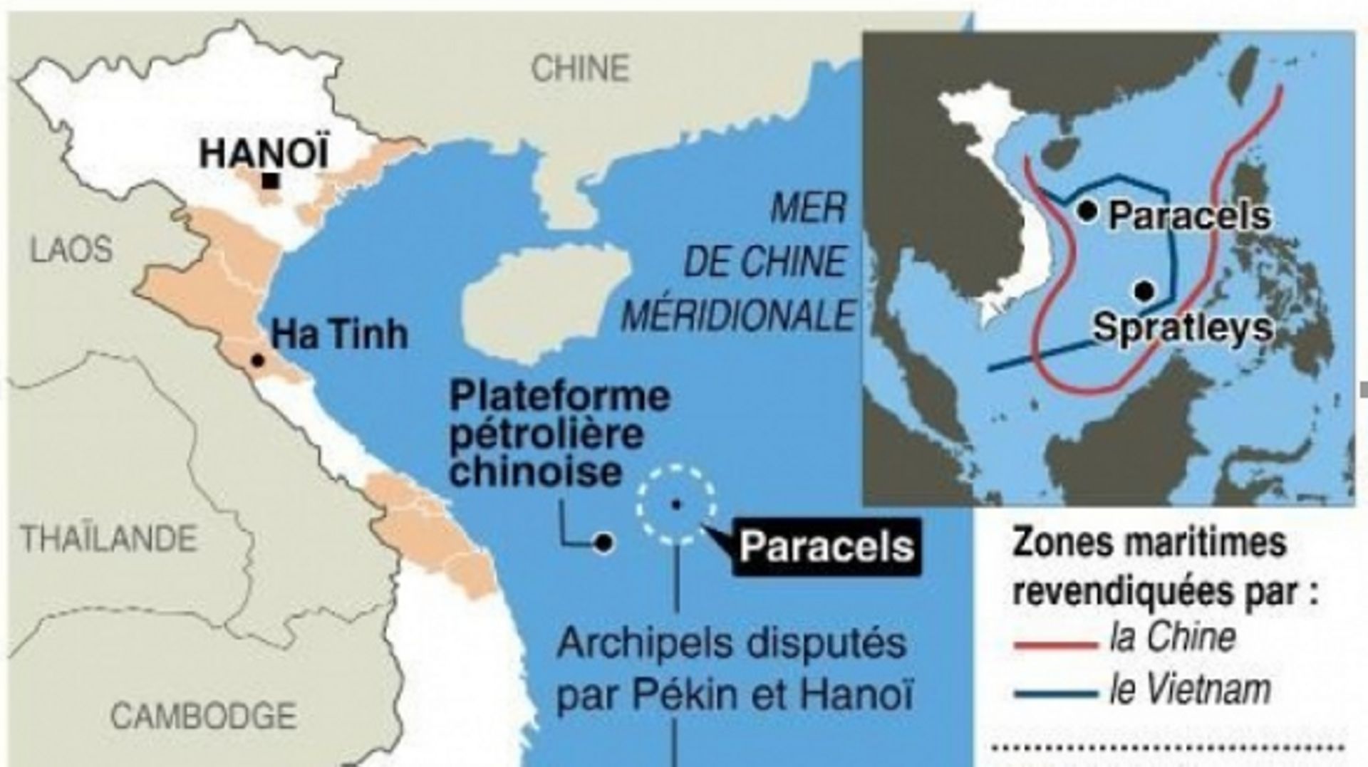 La mer de Chine, une zone sous (très) haute tension - RTBF Actus