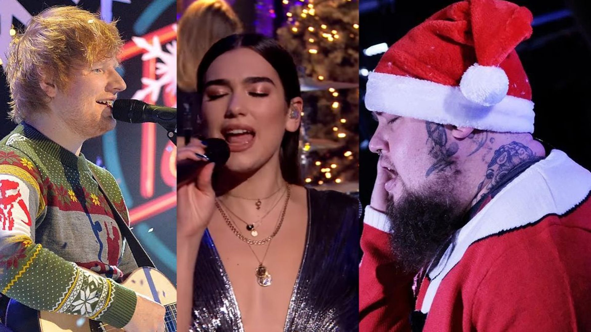 Regardez des live de fêtes d'Ed Sheeran, Dua Lipa, Sam Smith, Rag'N ...