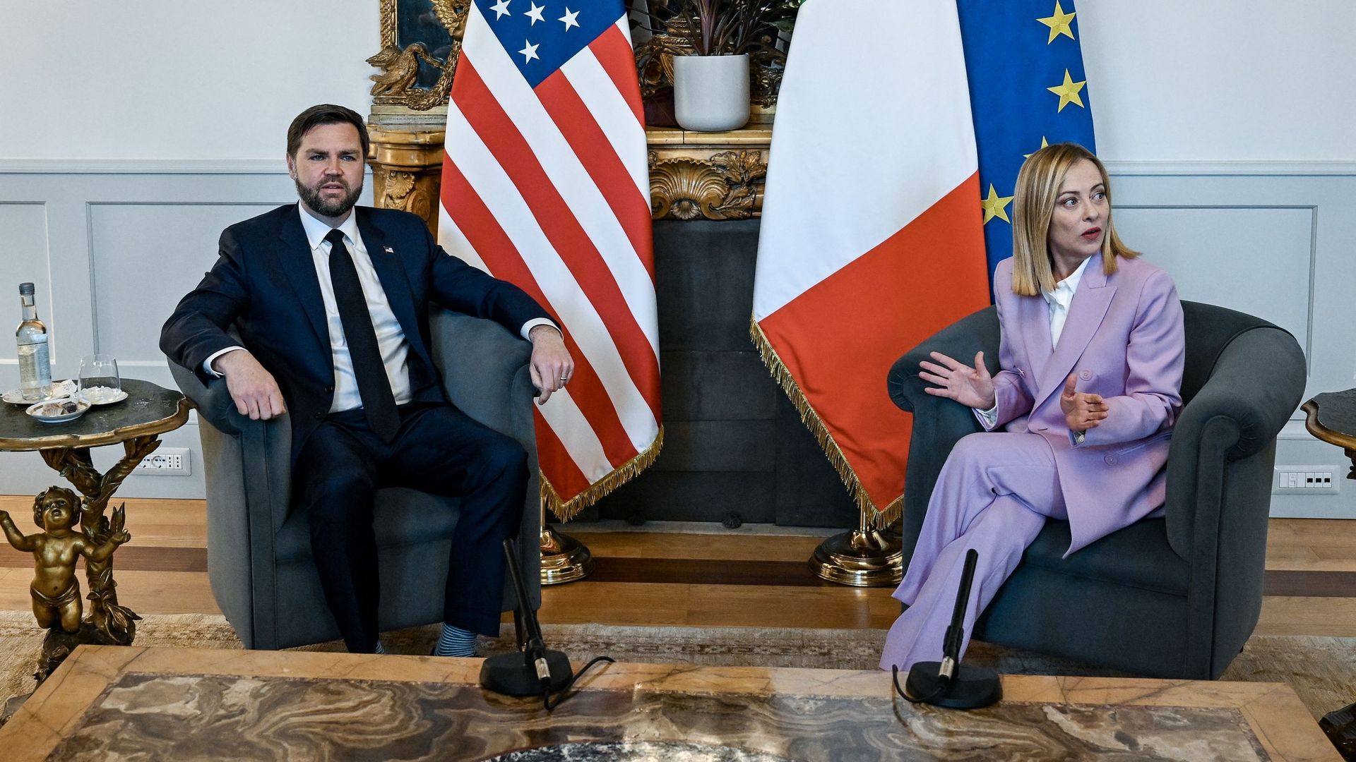 Week-end pascal à Rome : JD Vance, récemment converti au catholicisme a ...