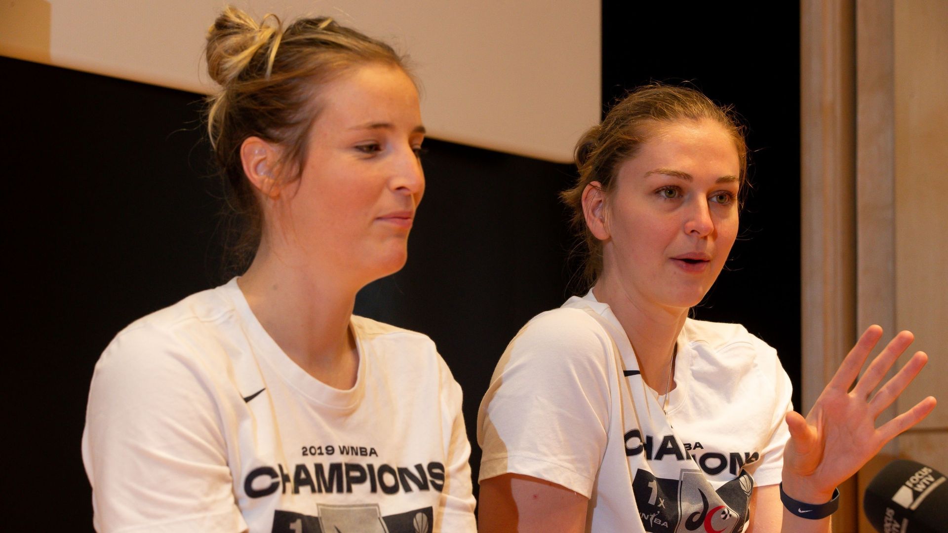 Kim Mestdagh : 'Je n'osais pas rêver de WNBA, ni des JO, mais ...