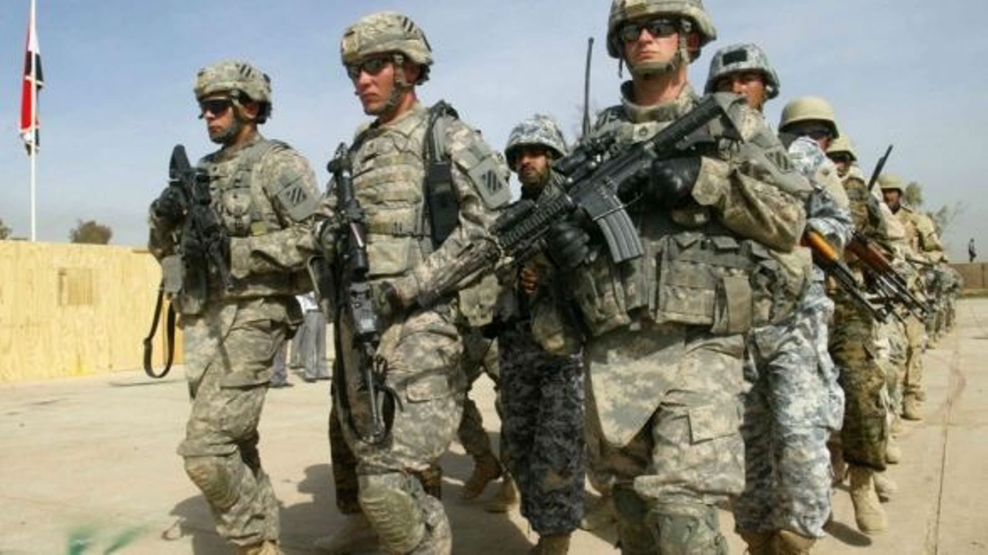 Irak: le nombre de soldats américains au plus bas depuis 2003 - RTBF Actus
