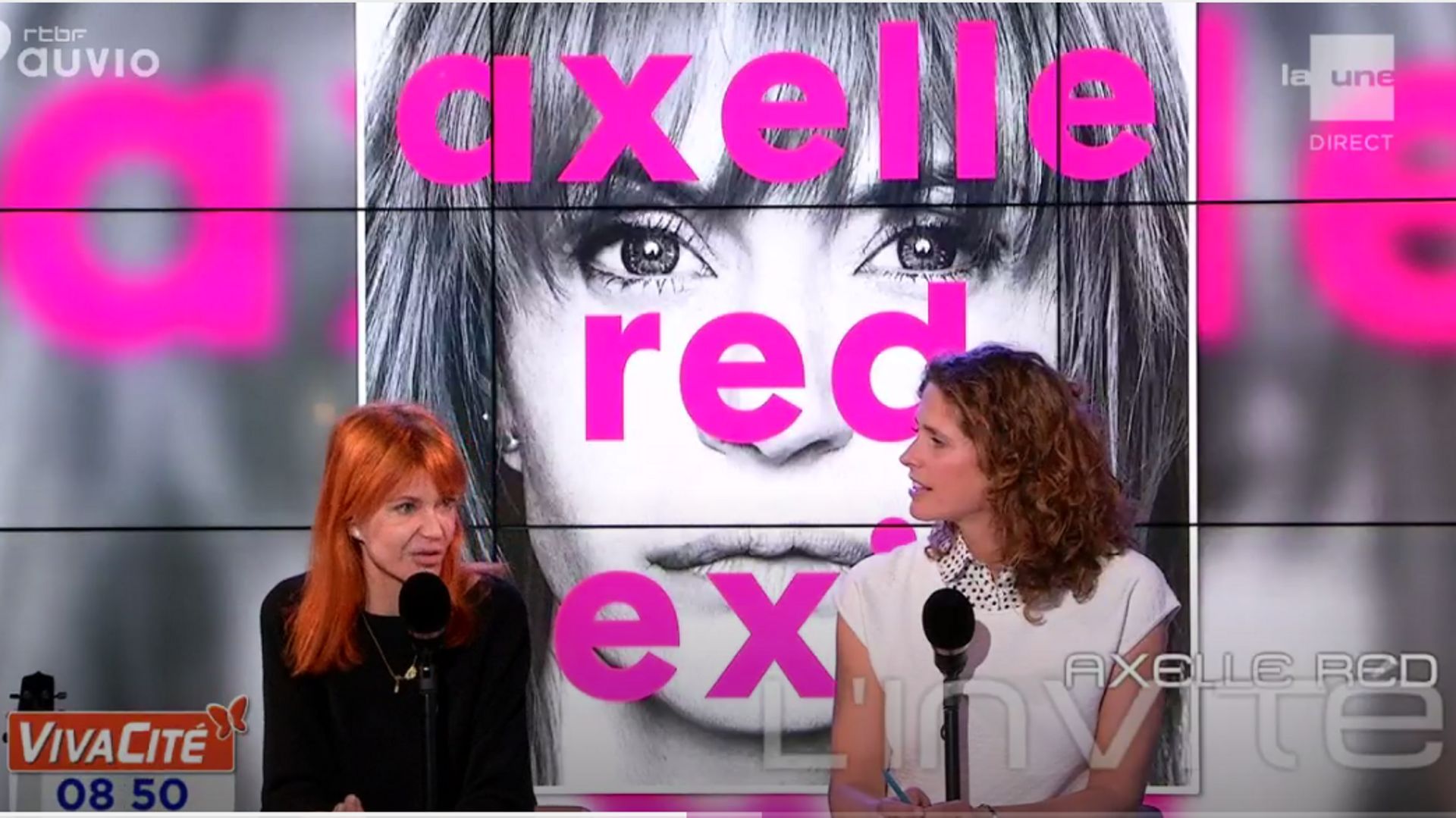Petit retour d' EXIL avec Axelle Red ! - RTBF Actus