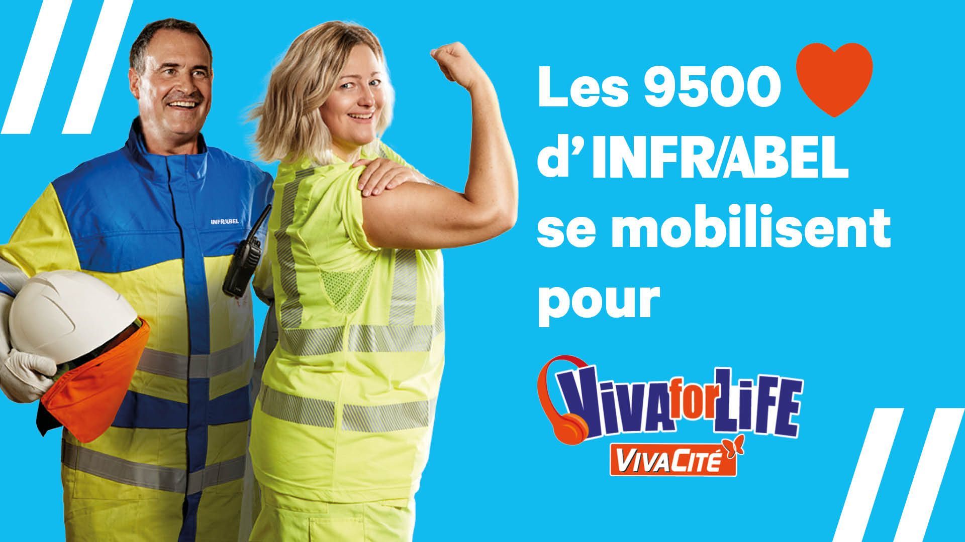 Infrabel se mobilise pour Viva for Life : 'Nous sommes attachés à l ...
