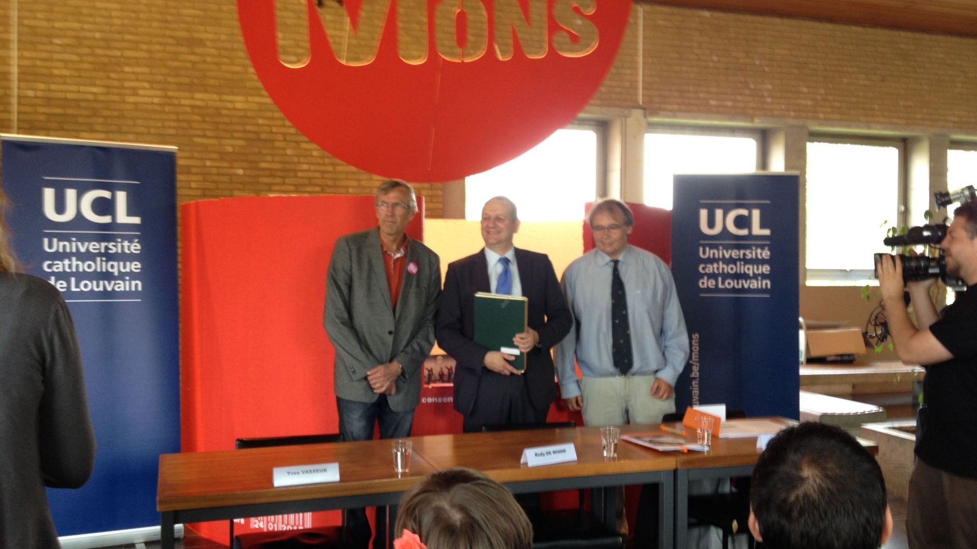 L'UCL Mons, nouveau partenaire de Mons 2015 - RTBF Actus