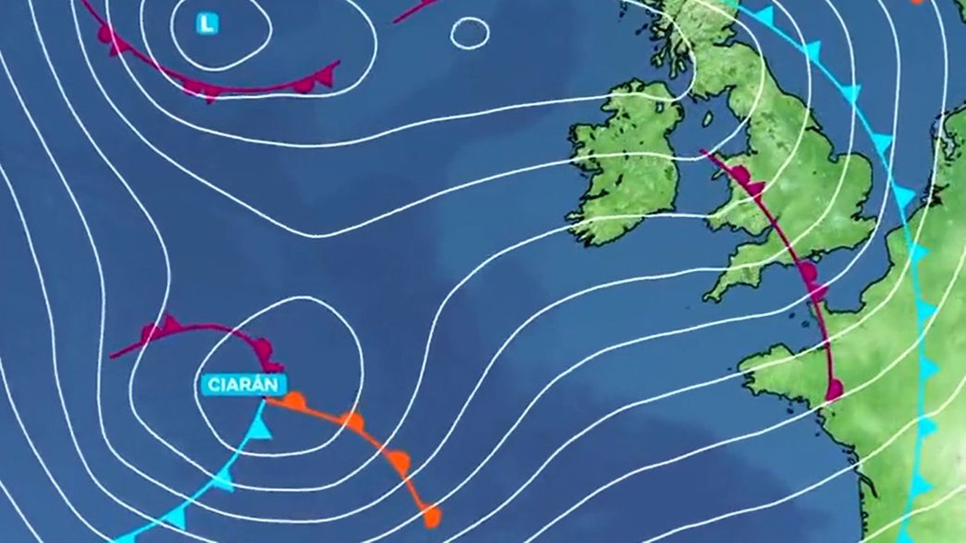 La tempête Ciaran se rapproche de la Belgique avec des vents pouvant ...