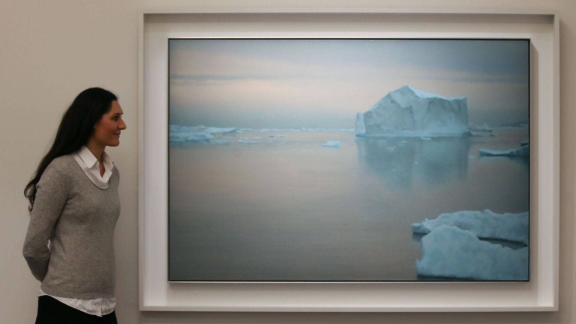 Vente record pour 'Eisberg' de Gerhard Richter - RTBF Actus