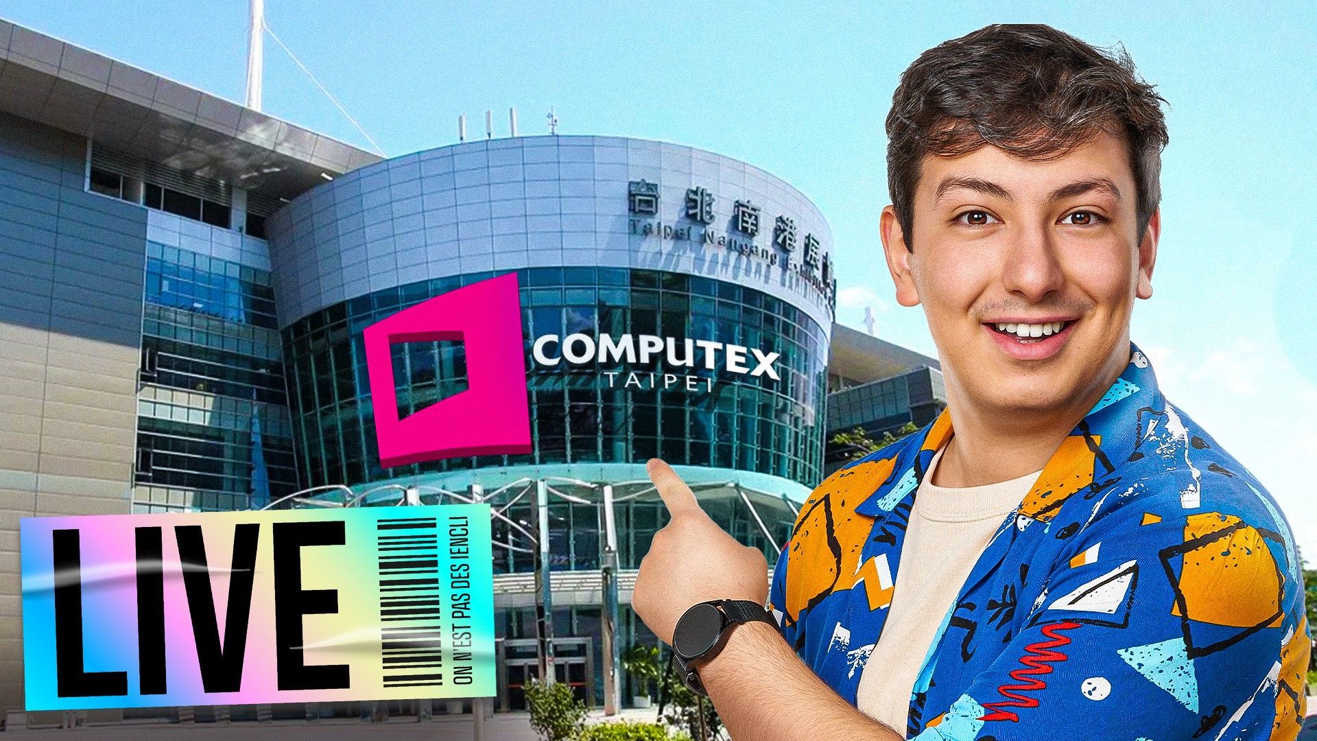 'On n’est pas des IENCLI' vous fait découvrir les nouveautés technologiques au coeur du Computex ...