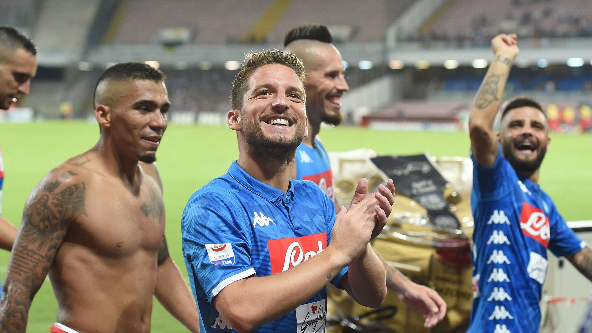 Naples bat 'la Viola' avec Mertens titulaire, T.Hazard gagne, Batshuayi ...