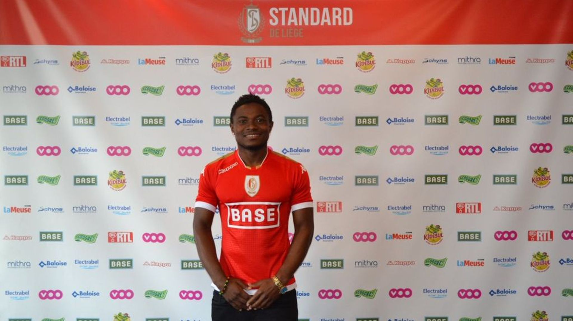 Collins Fai signe un contrat de 4 ans et demi au Standard - RTBF Actus