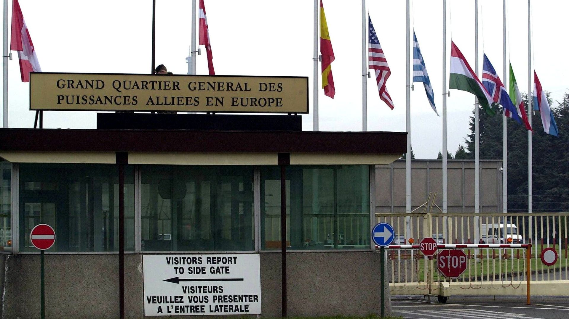 Casteau: au SHAPE, la situation est évaluée et analysée de très près