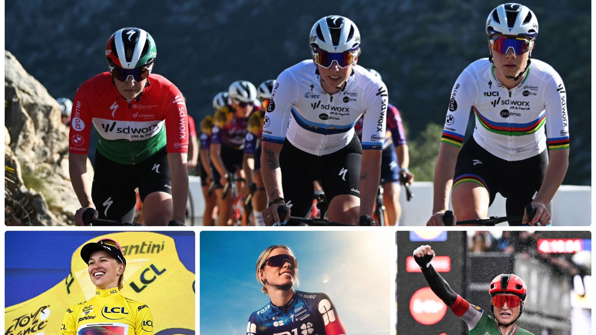 Strade Bianche : Demi Vollering s’impose en force devant Anna van der ...