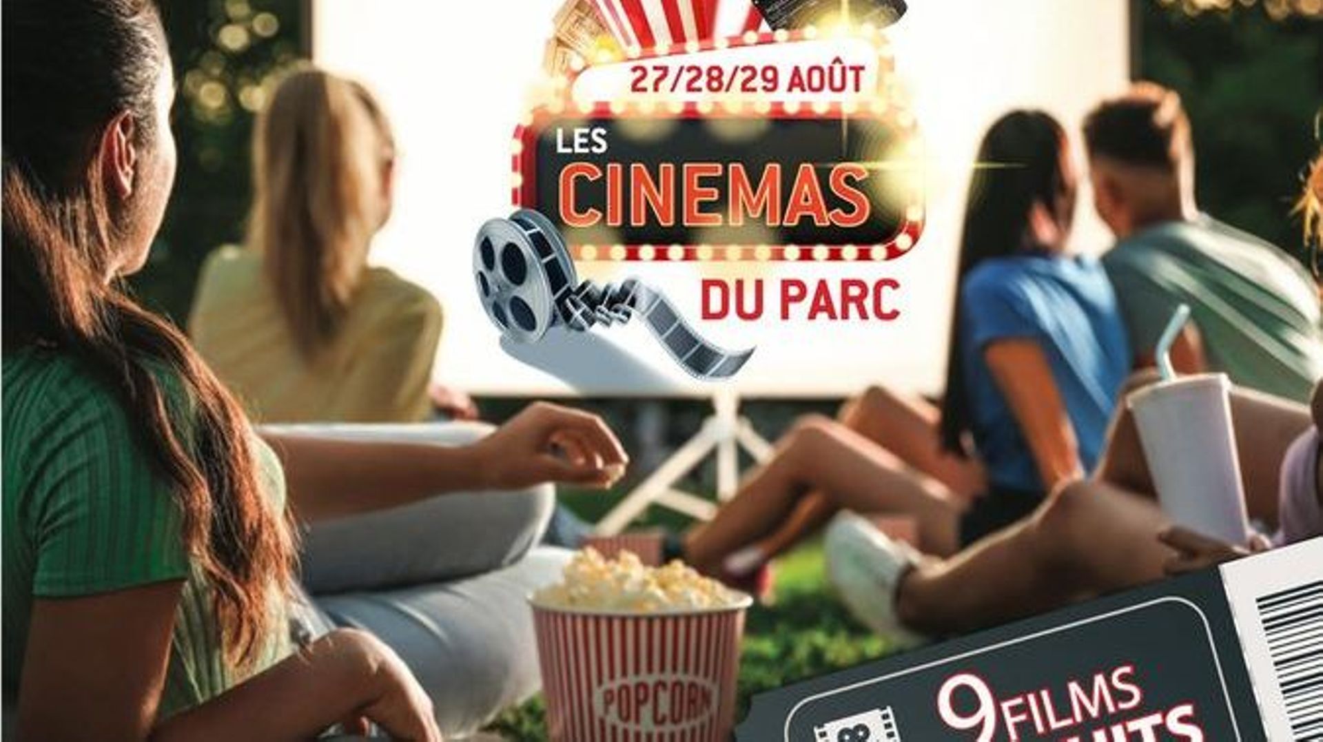 Trois jours de cinéma gratuit au Parc Saint-Roch à Ciney
