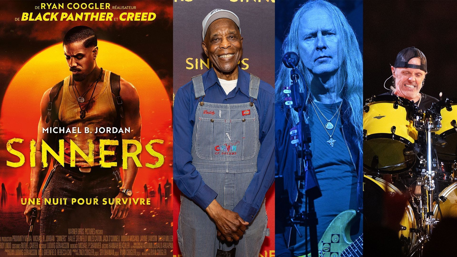 Buddy Guy, Jerry Cantrell et Lars Ulrich réunis dans le film 'Sinners ...