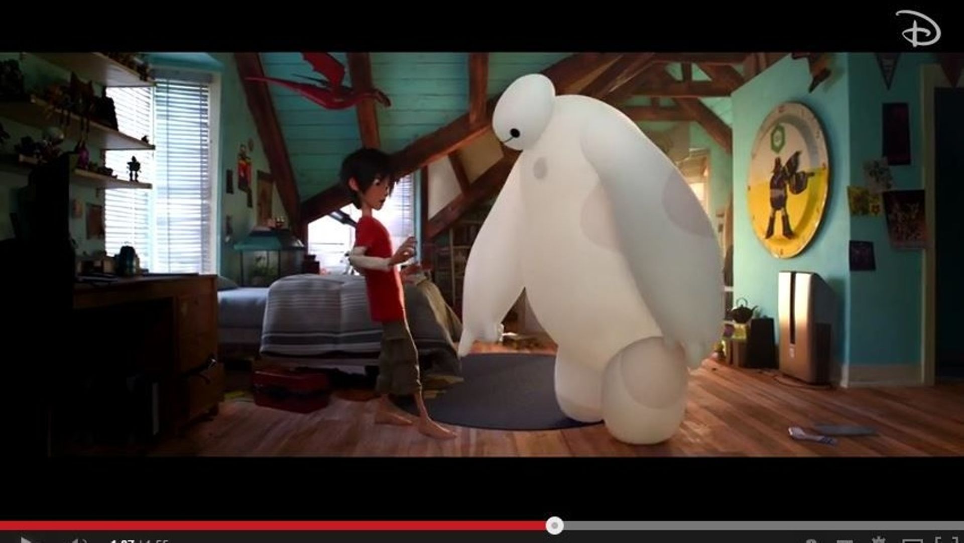 Baymax, un robot aux petits soins dans 'Les Nouveaux héros' - RTBF Actus