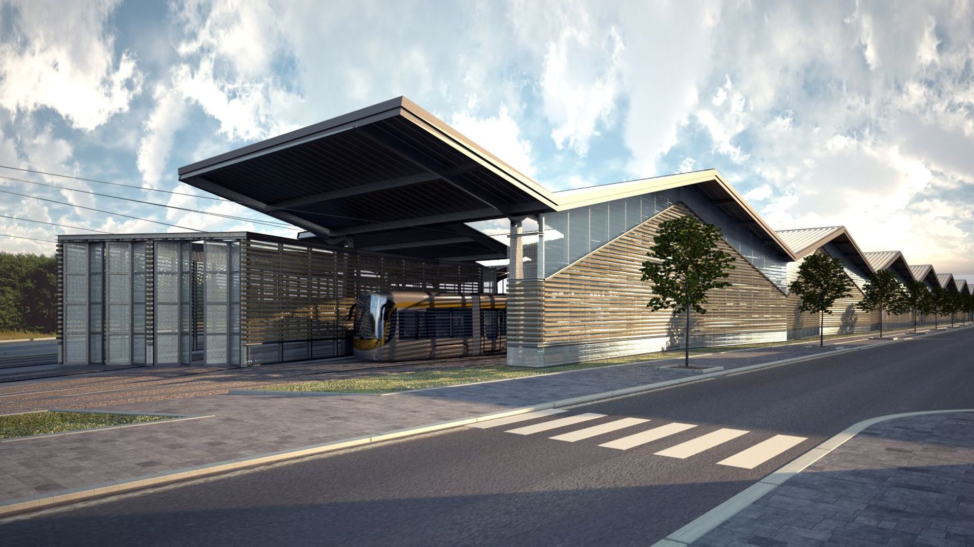 La STIB aura un nouveau dépôt pour 75 trams en 2016 à Forest - RTBF Actus