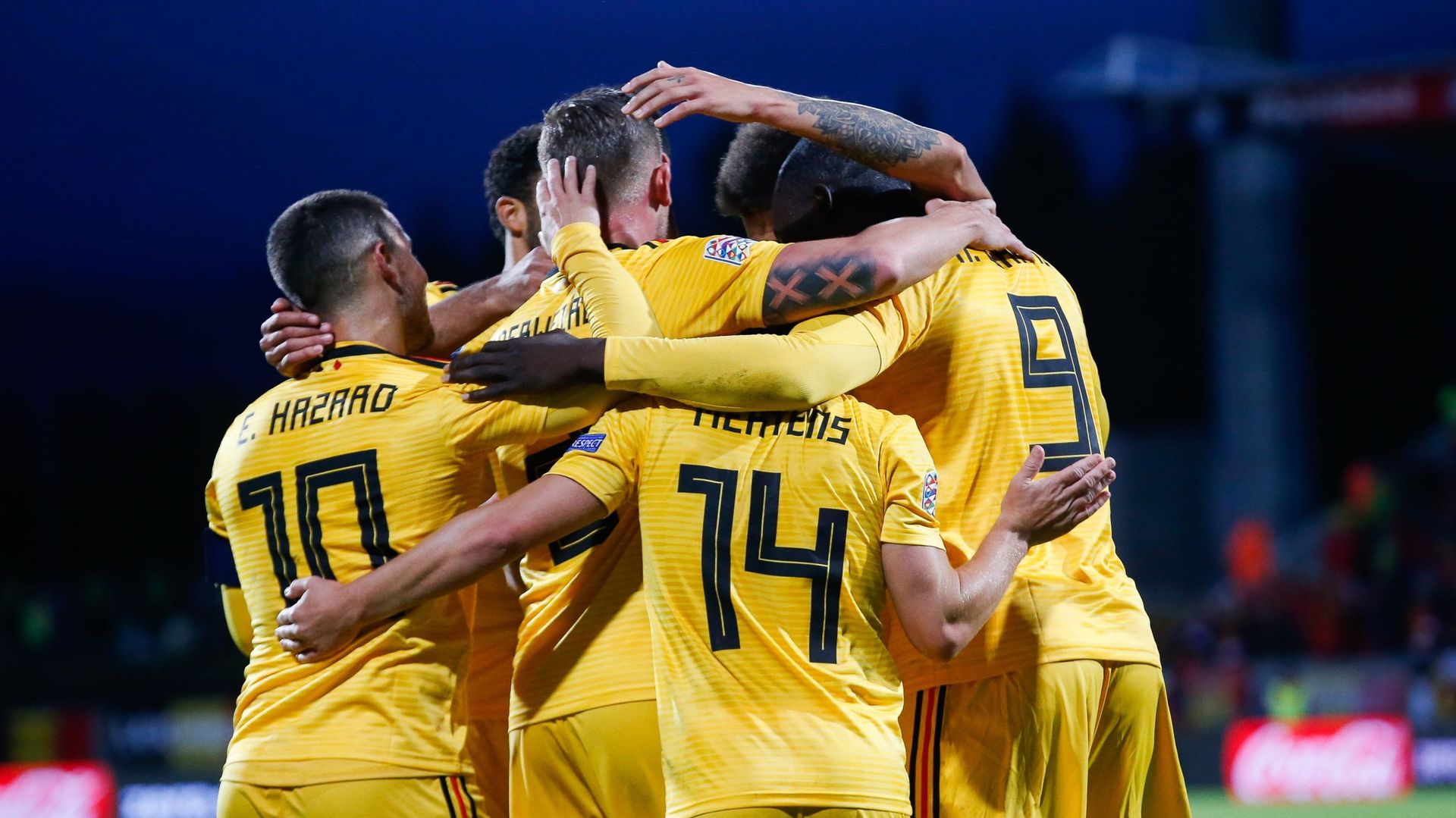 Les Diables rejoignent la France en tête du classement FIFA, calculé ...