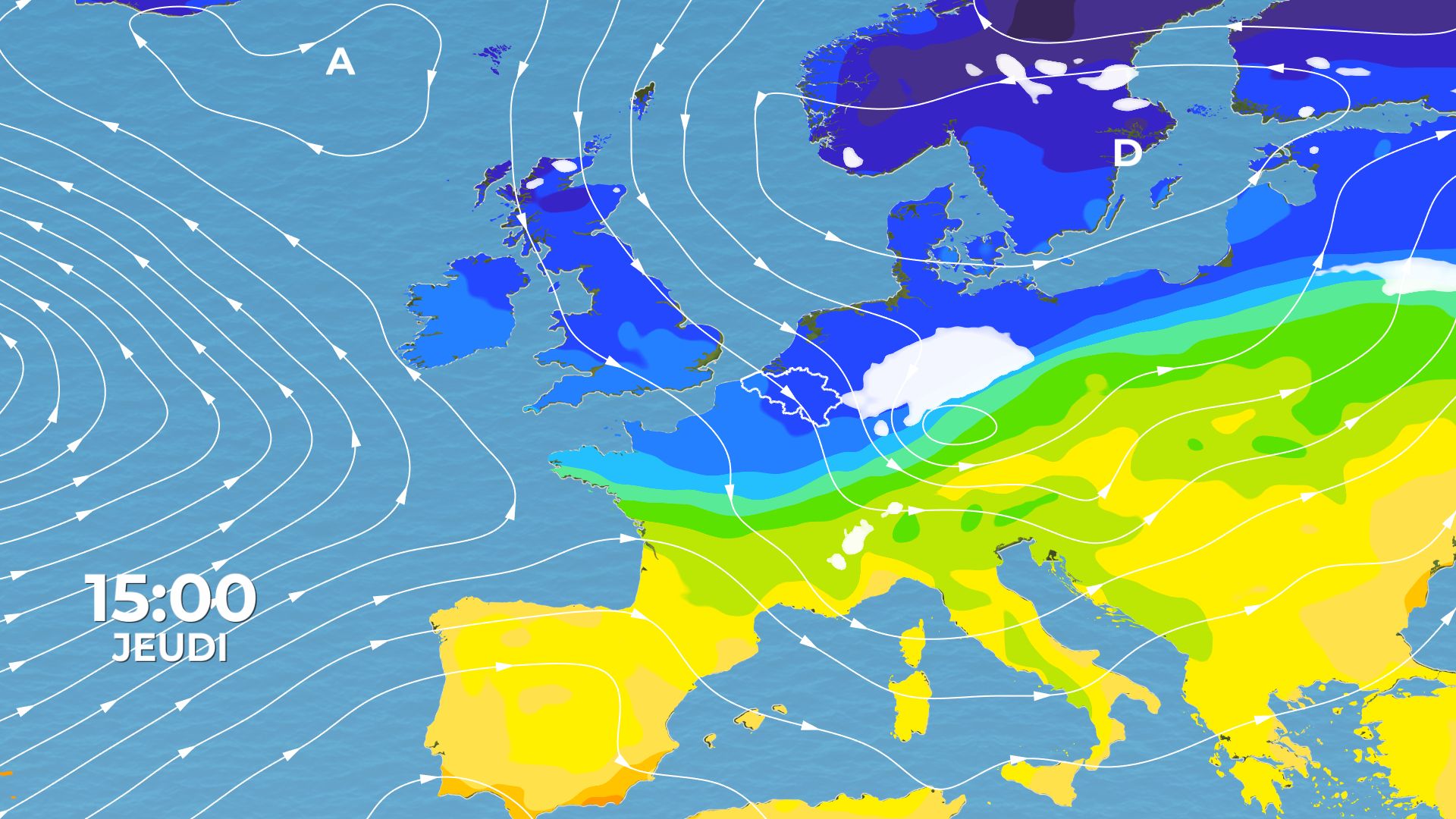 Météo en Belgique : après la tempête Floriane, la neige tombera en ...