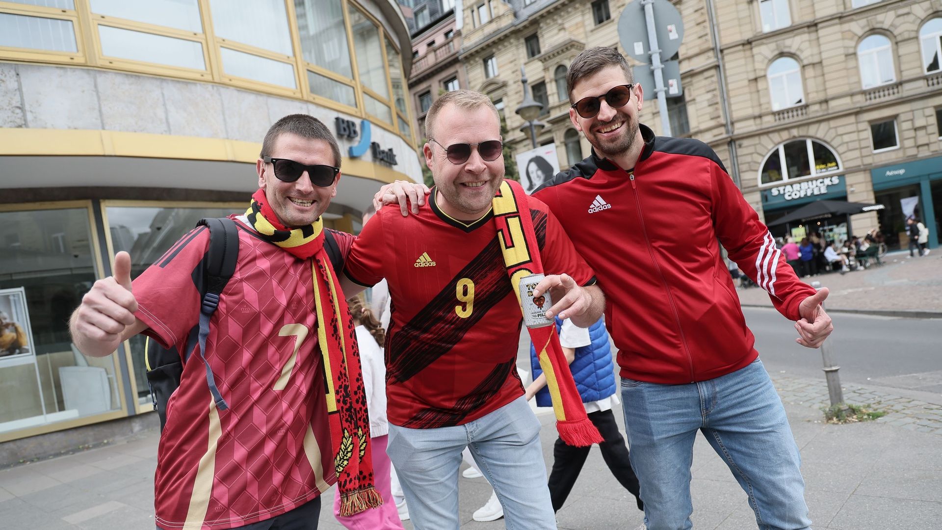 Euro 2024 : les supporters belges déjà présents à Cologne pour ...