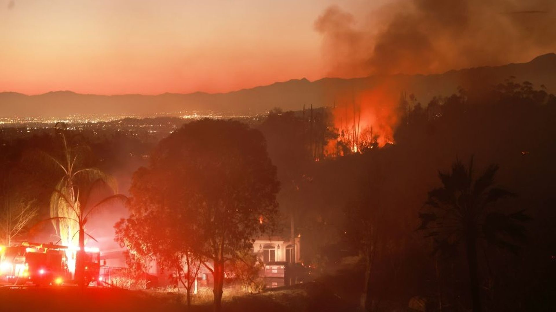 USA : un vaste incendie en cours dans le nord de la Californie, en ...