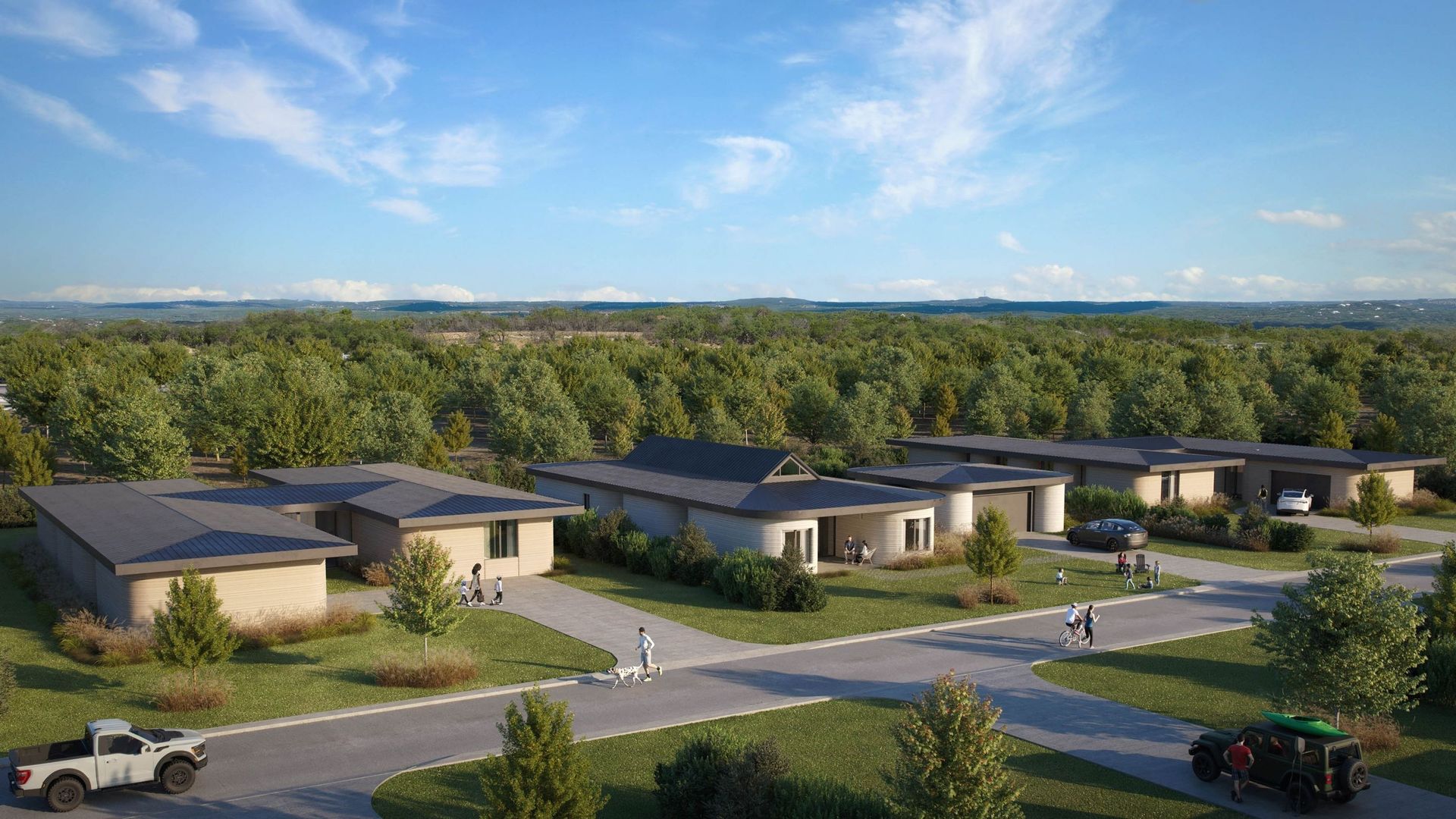 Etats-Unis : le plus grand quartier imprimé en 3D au monde voit le jour ...