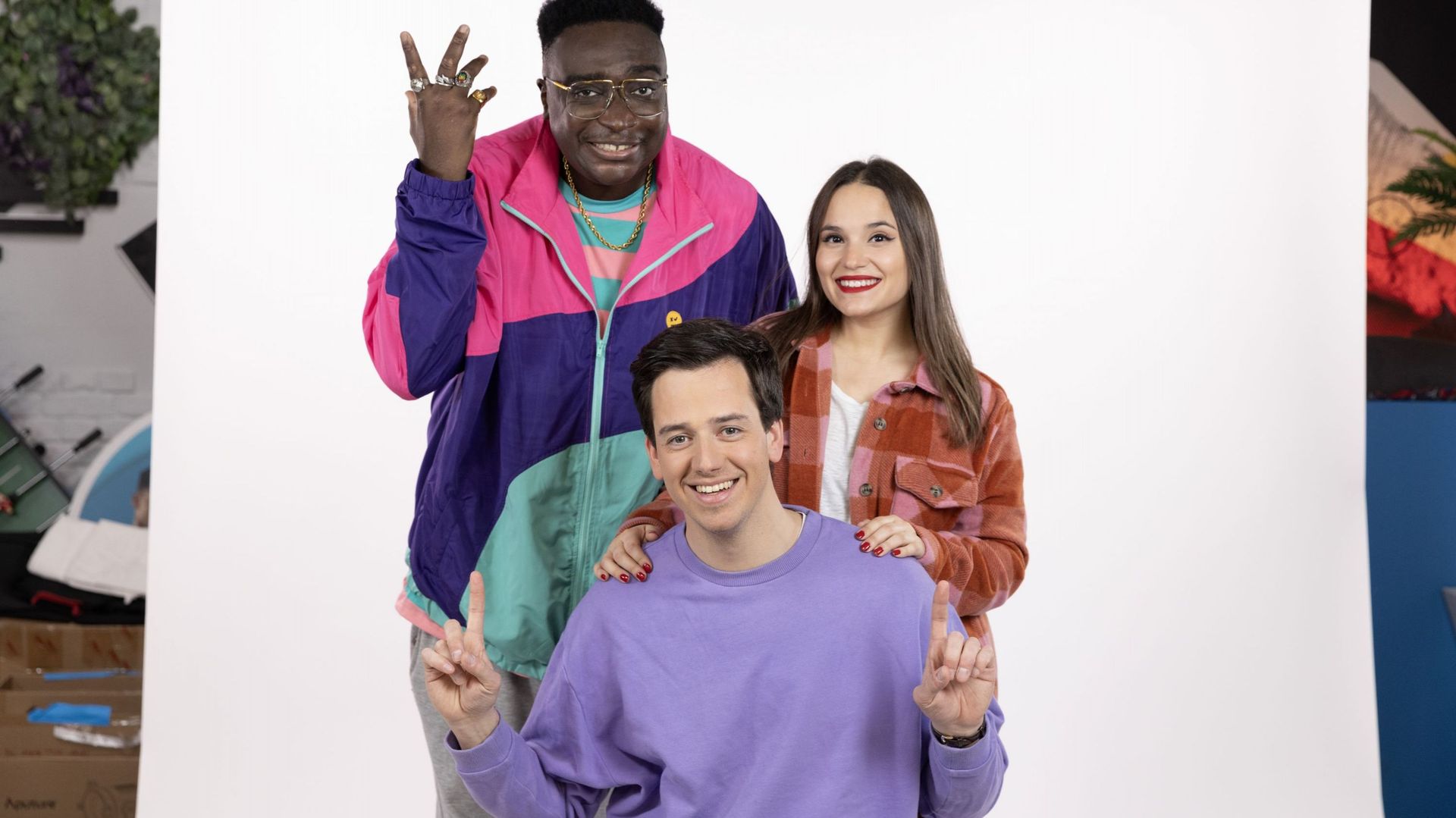 25 ans des Niouzz : Charlotte et Eliott aux côtés d'Ophélie Fontana ...