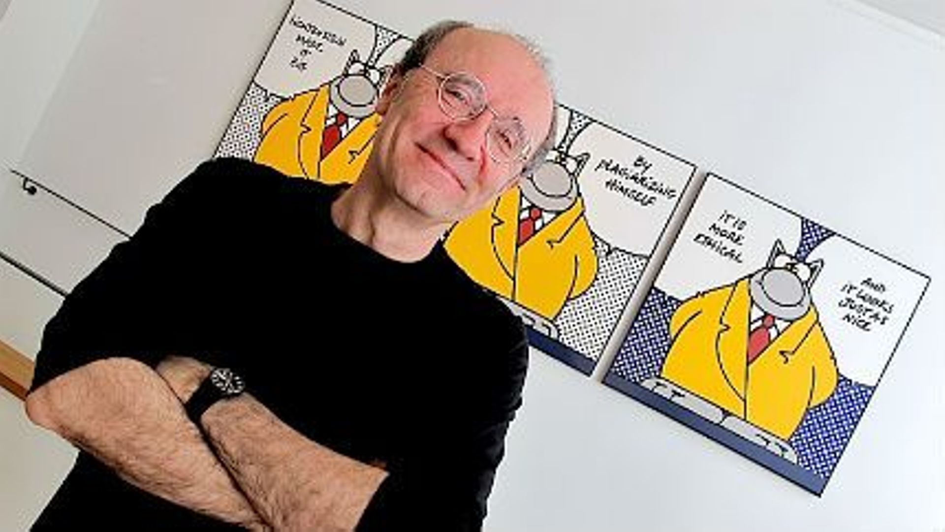 Philippe Geluck expose le Chat - RTBF Actus
