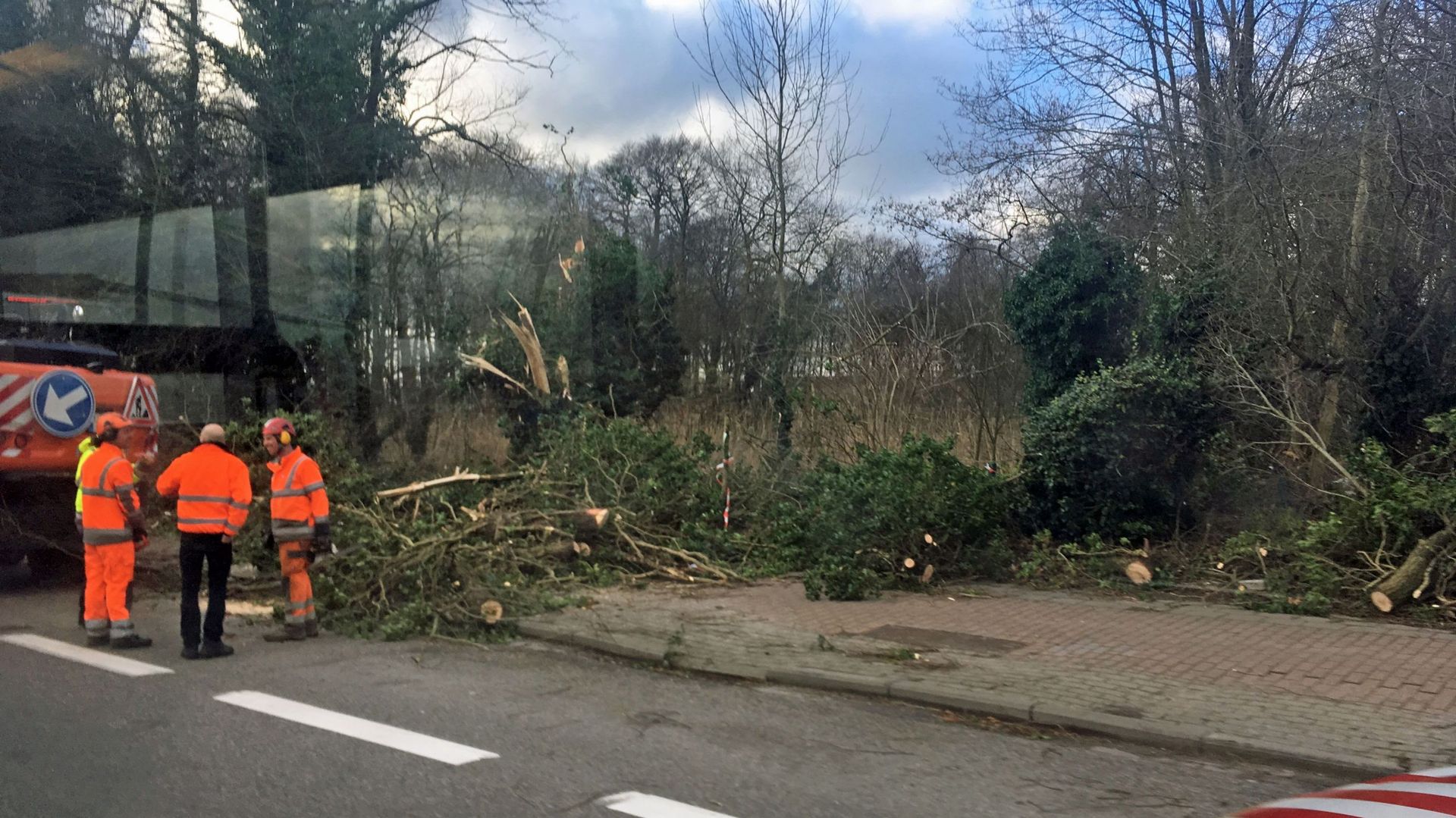 Intempéries: une bonne partie de la Belgique touchée (images) - RTBF Actus