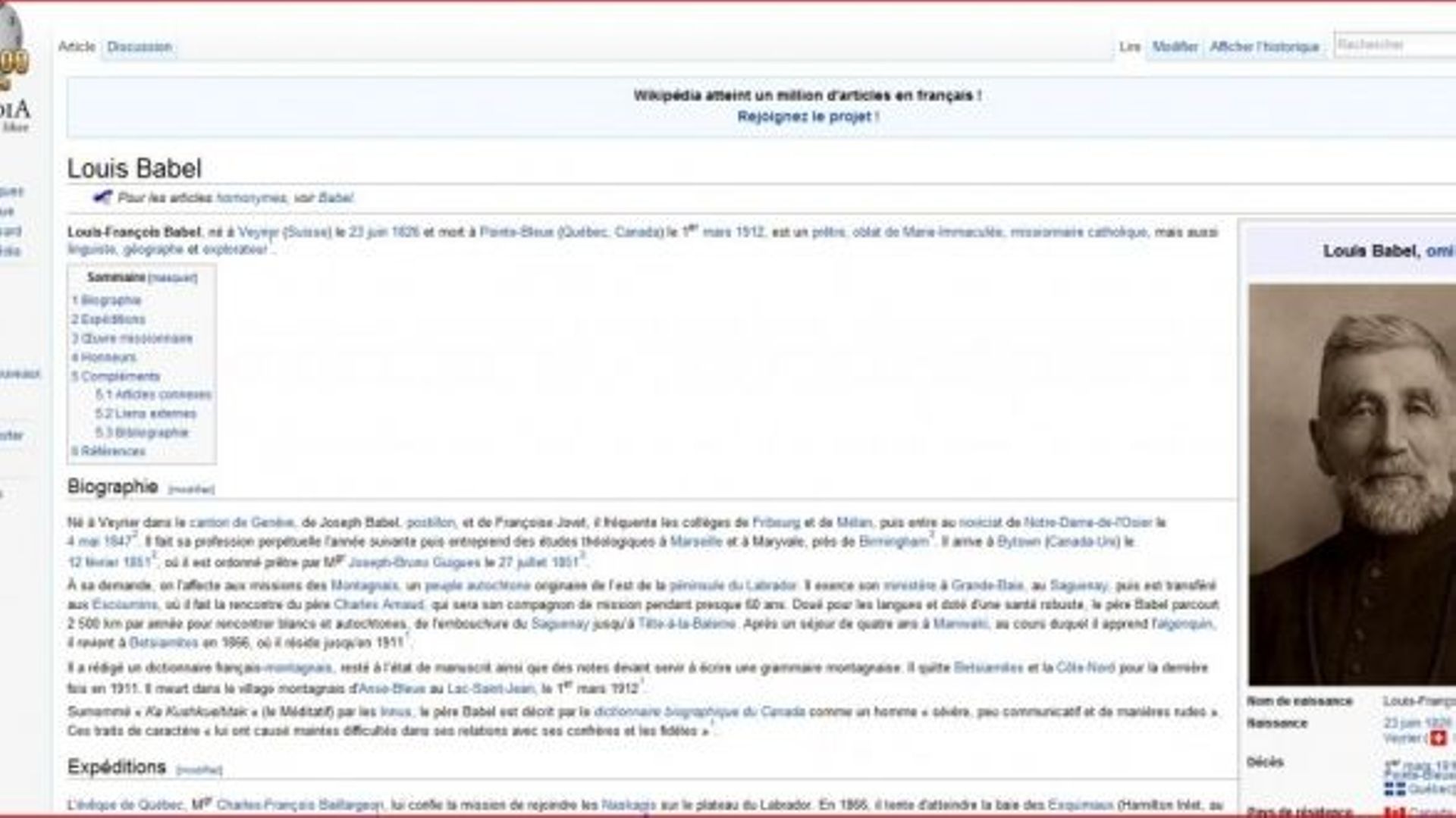 Wikipédia: le million d'articles en français est dépassé - RTBF Actus