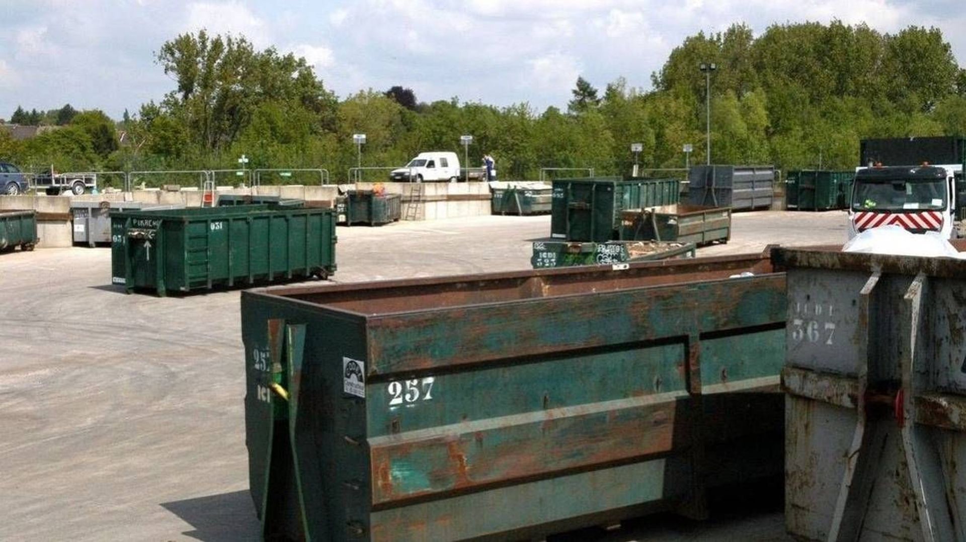 Nouveau vol de conteneur... au parc à conteneurs de Walhain