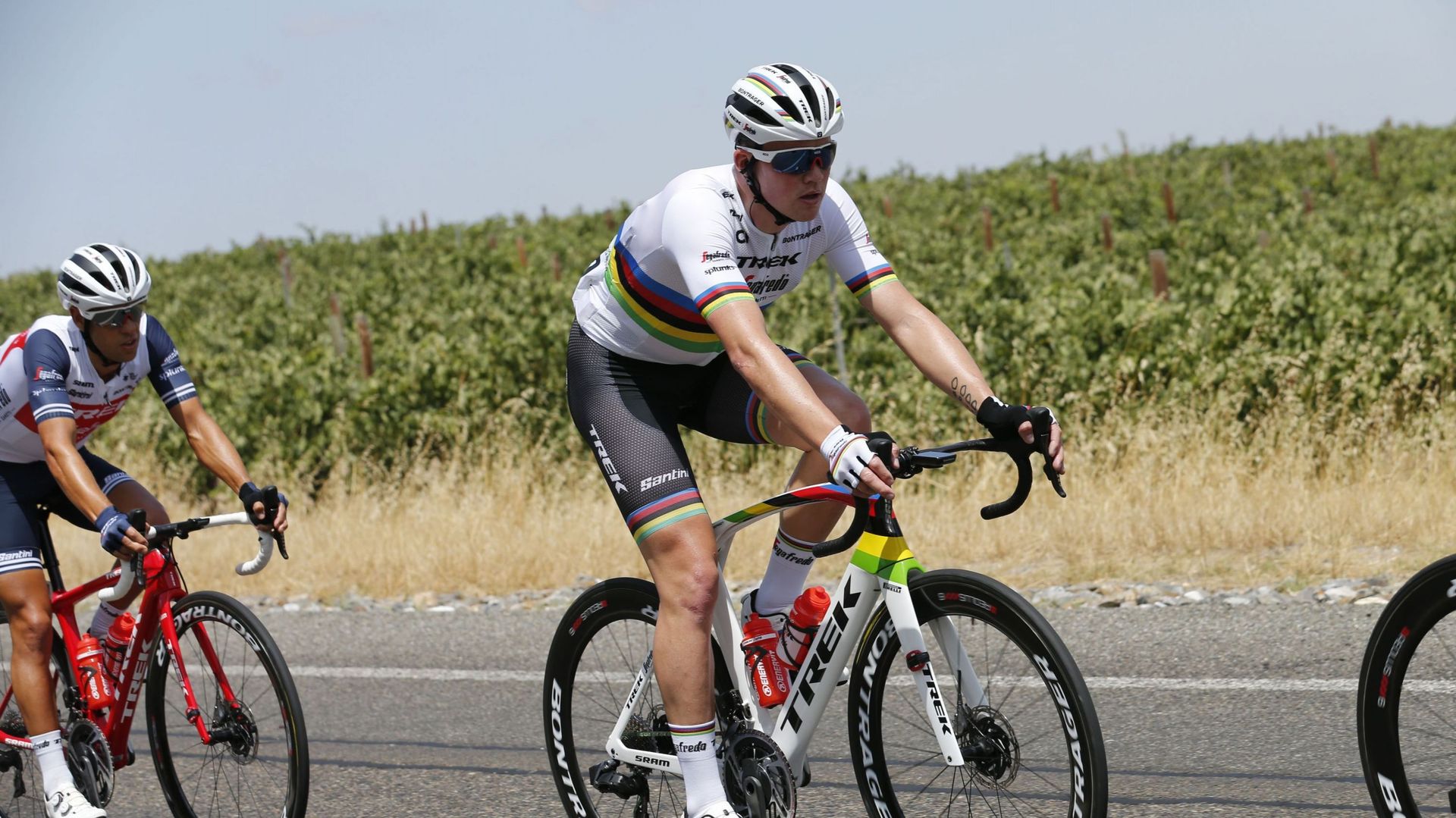 Le champion du monde Mads Pedersen espère un Paris-Roubaix humide ...