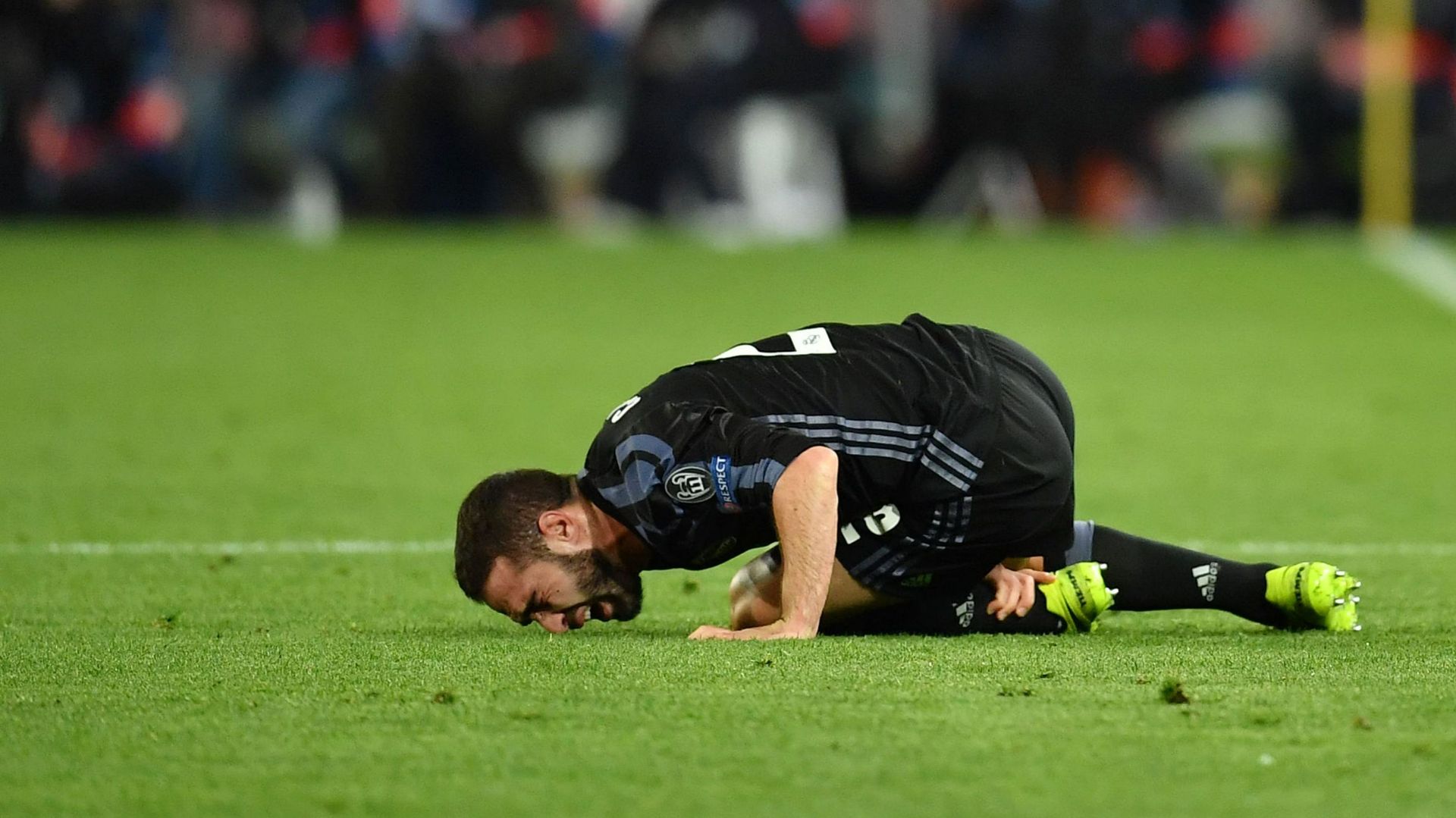 Le Madrilène Dani Carvajal blessé aux ischio-jambiers - RTBF Actus